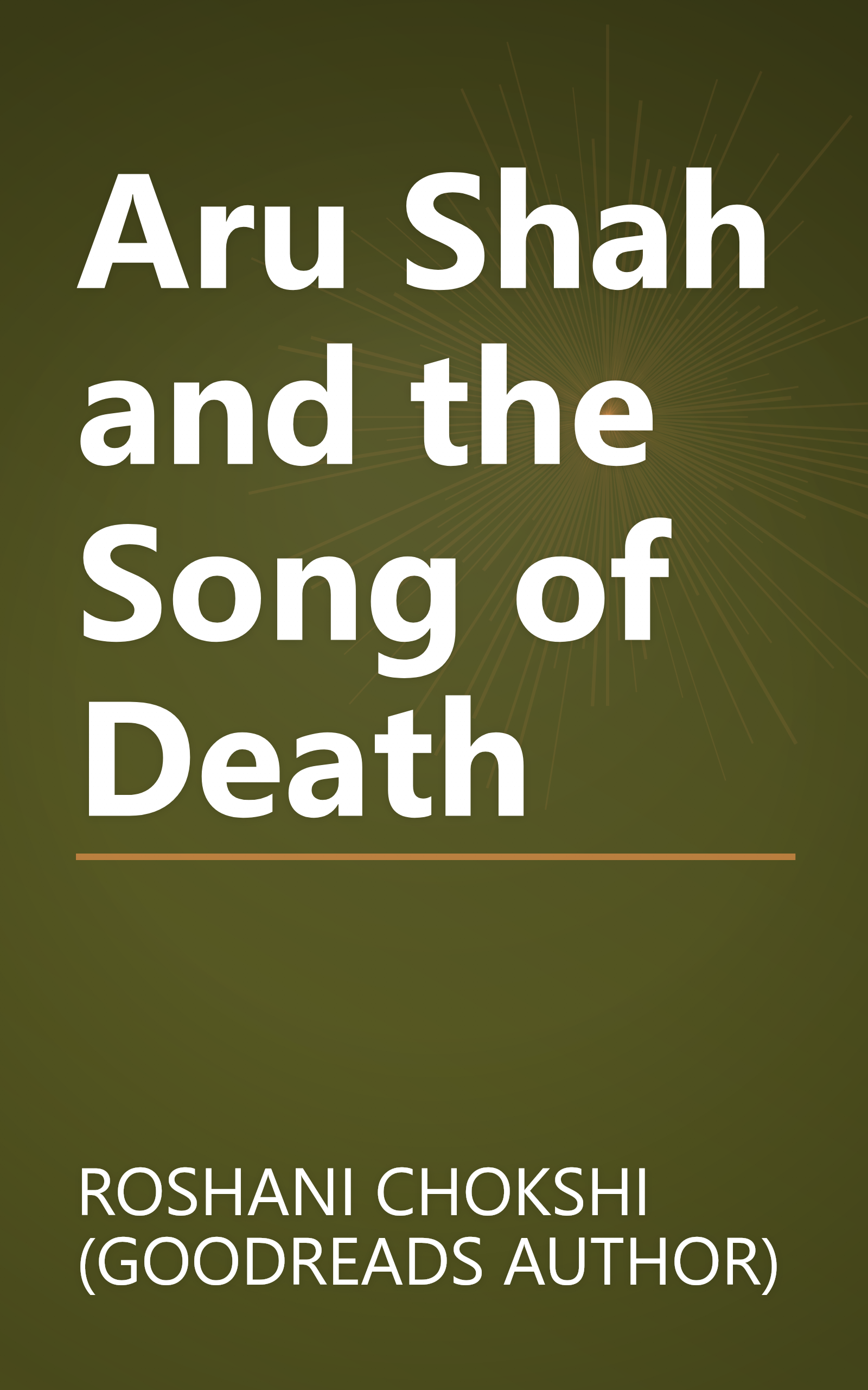 Aru Shah and the Song of Death book cover