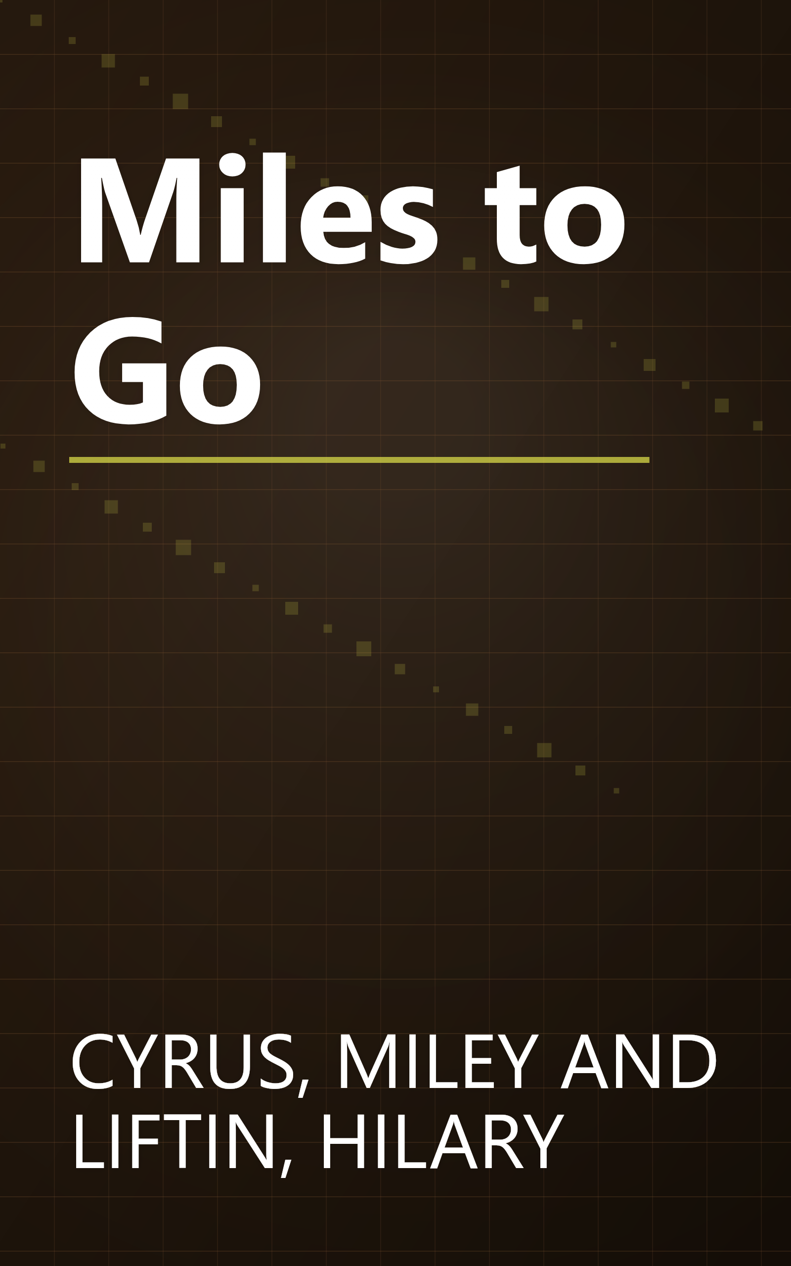 Miles to Go book cover