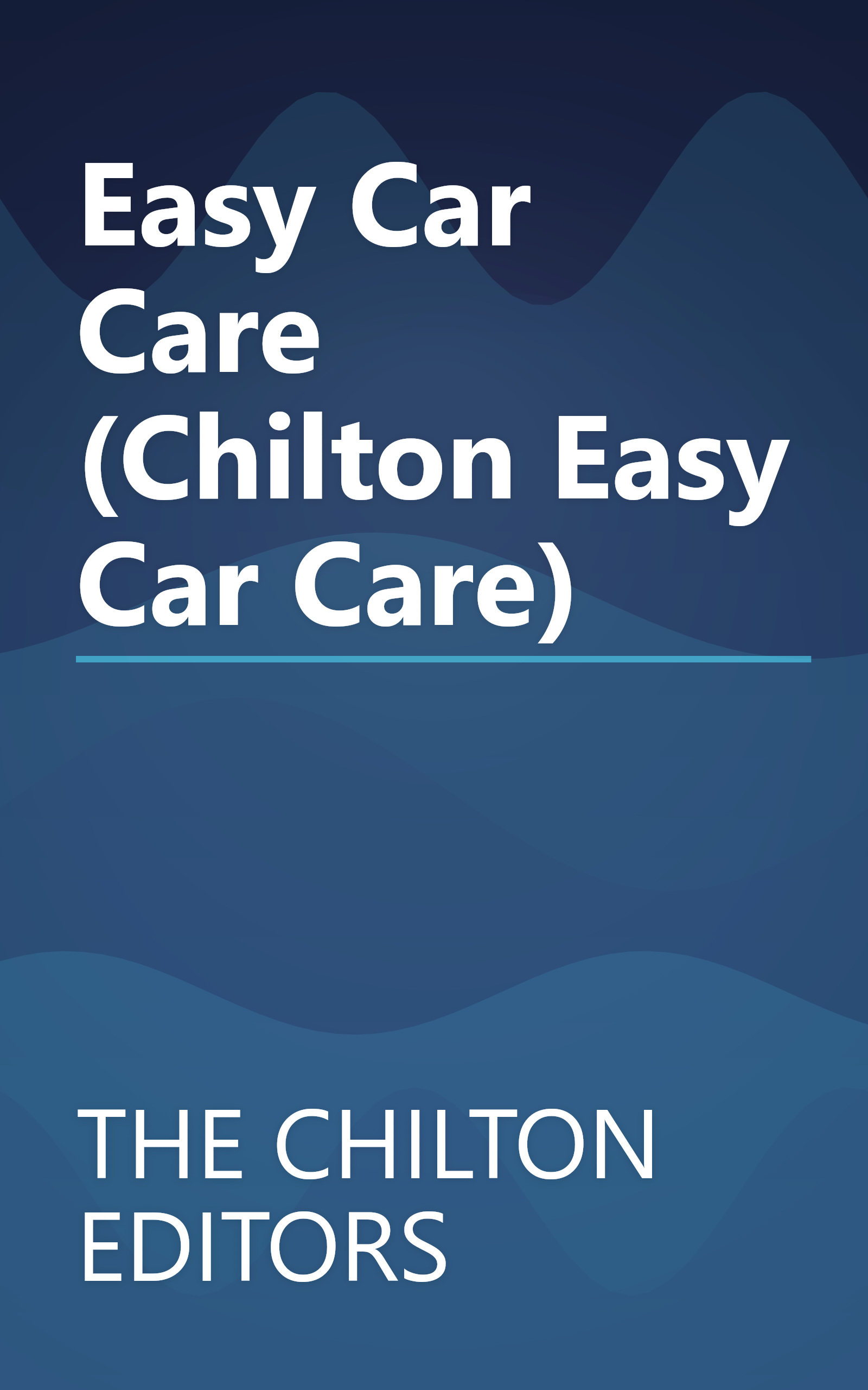 Easy Car Care (Chilton Easy Car Care) book cover