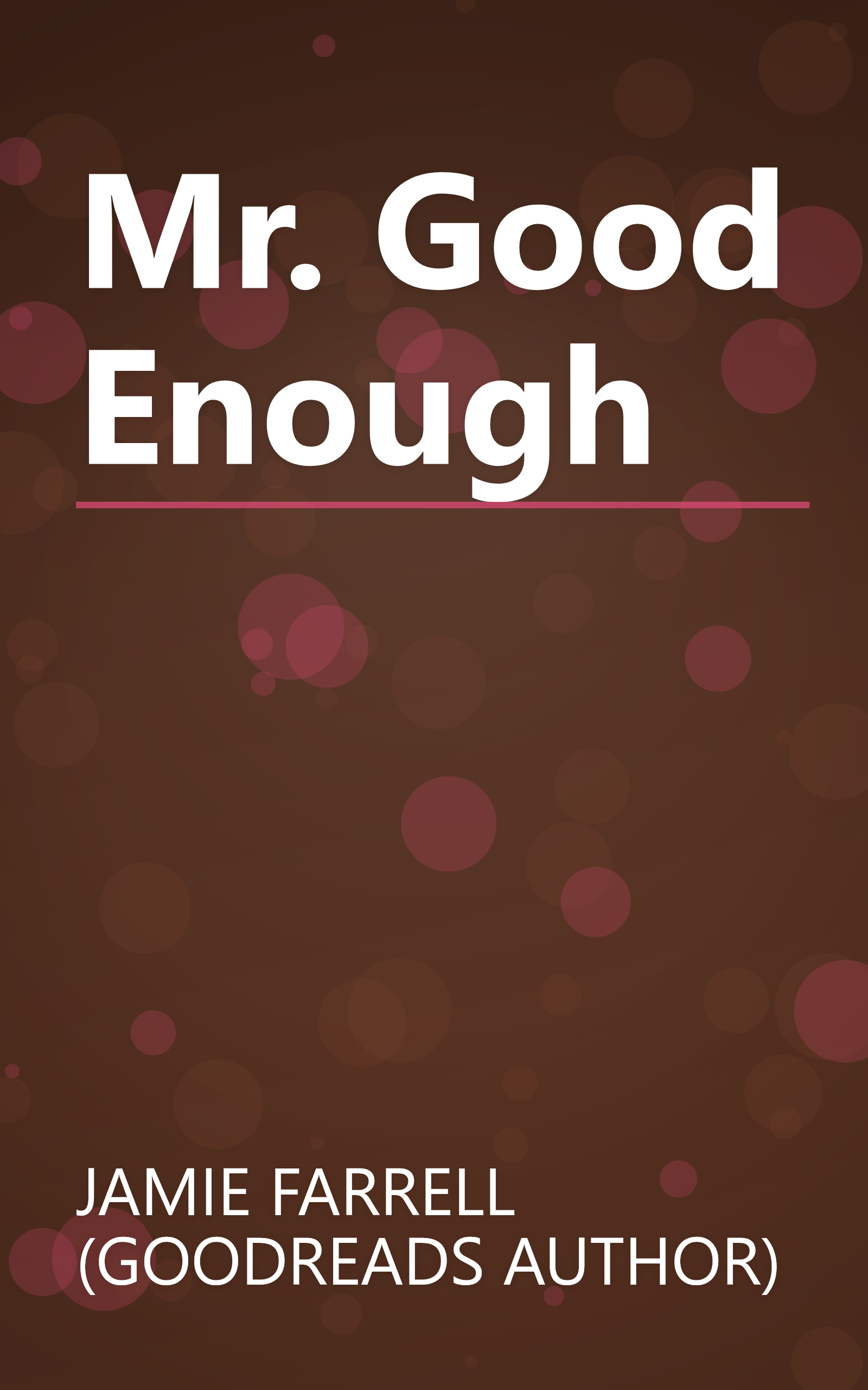 Mr. Good Enough book cover