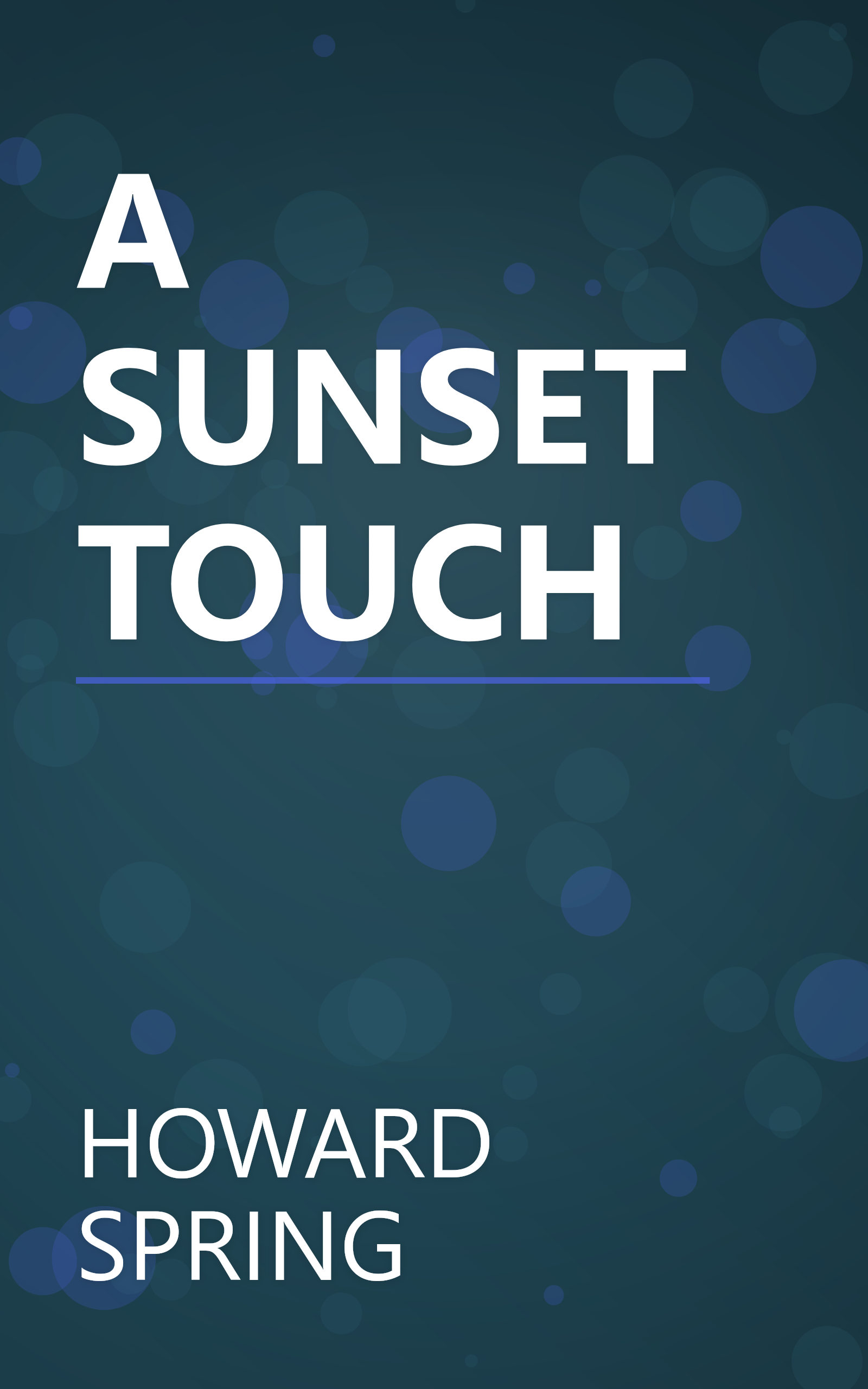 A SUNSET TOUCH book cover