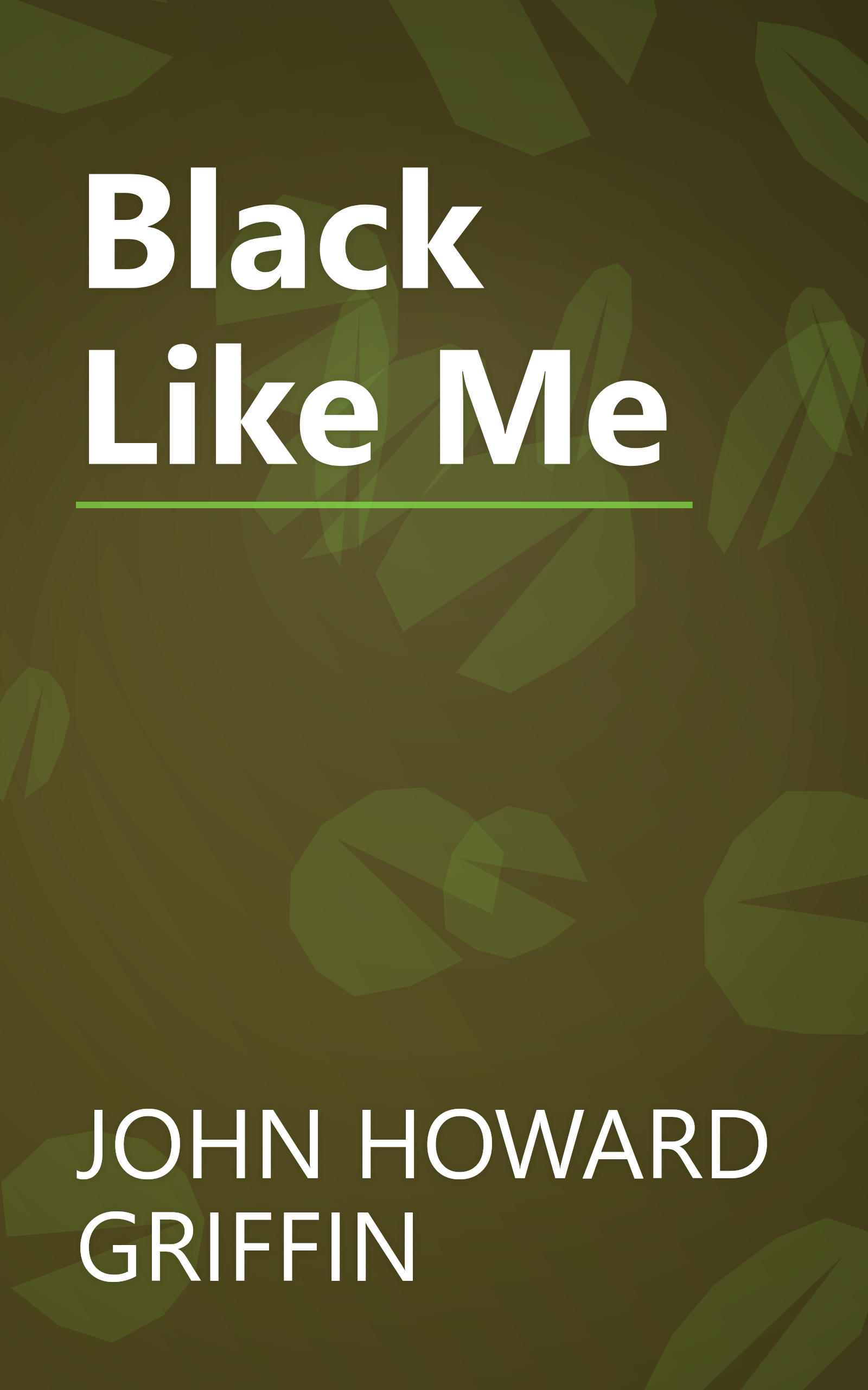 Black Like Me book cover