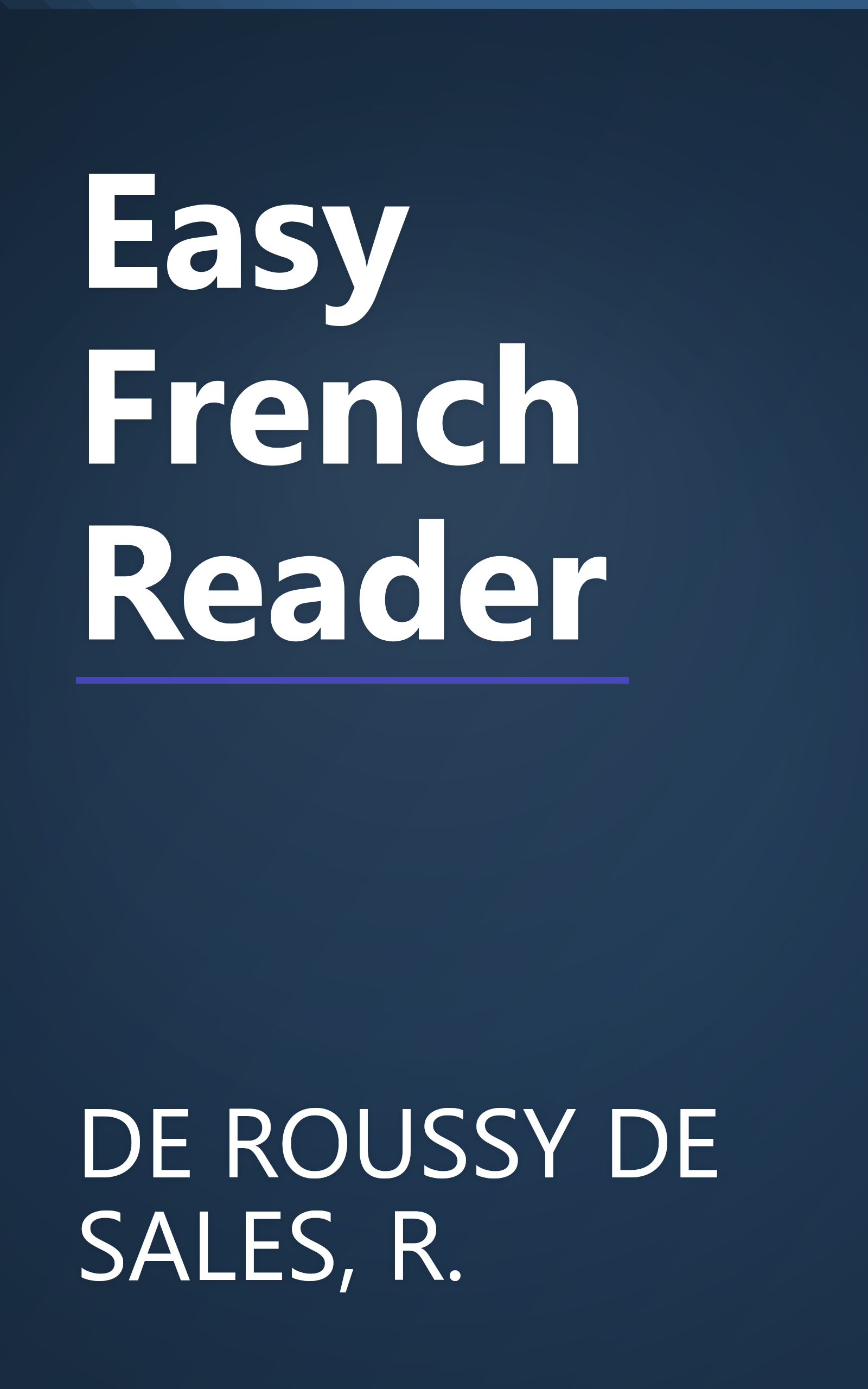 Easy French Reader book cover