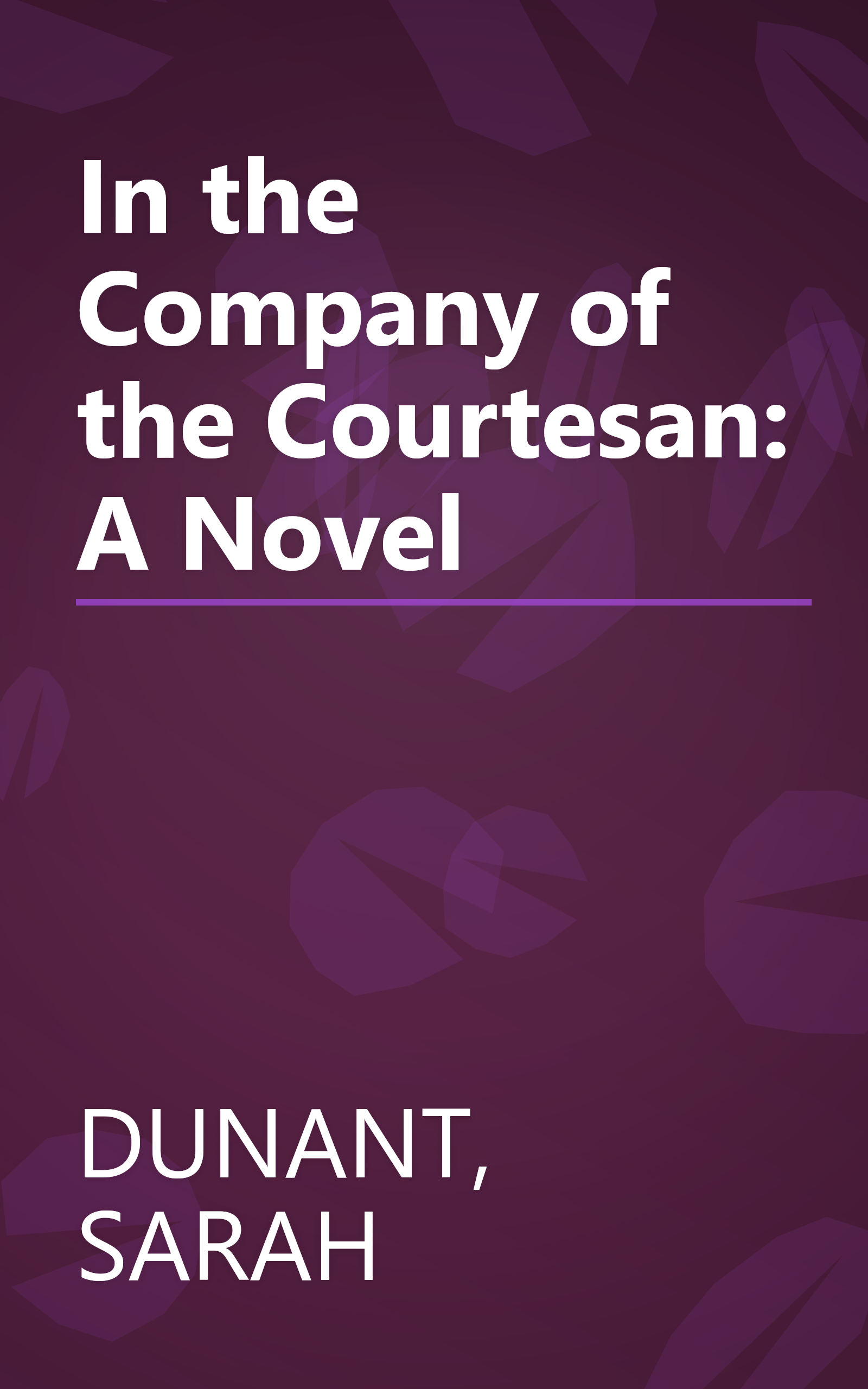 In the Company of the Courtesan: A Novel book cover