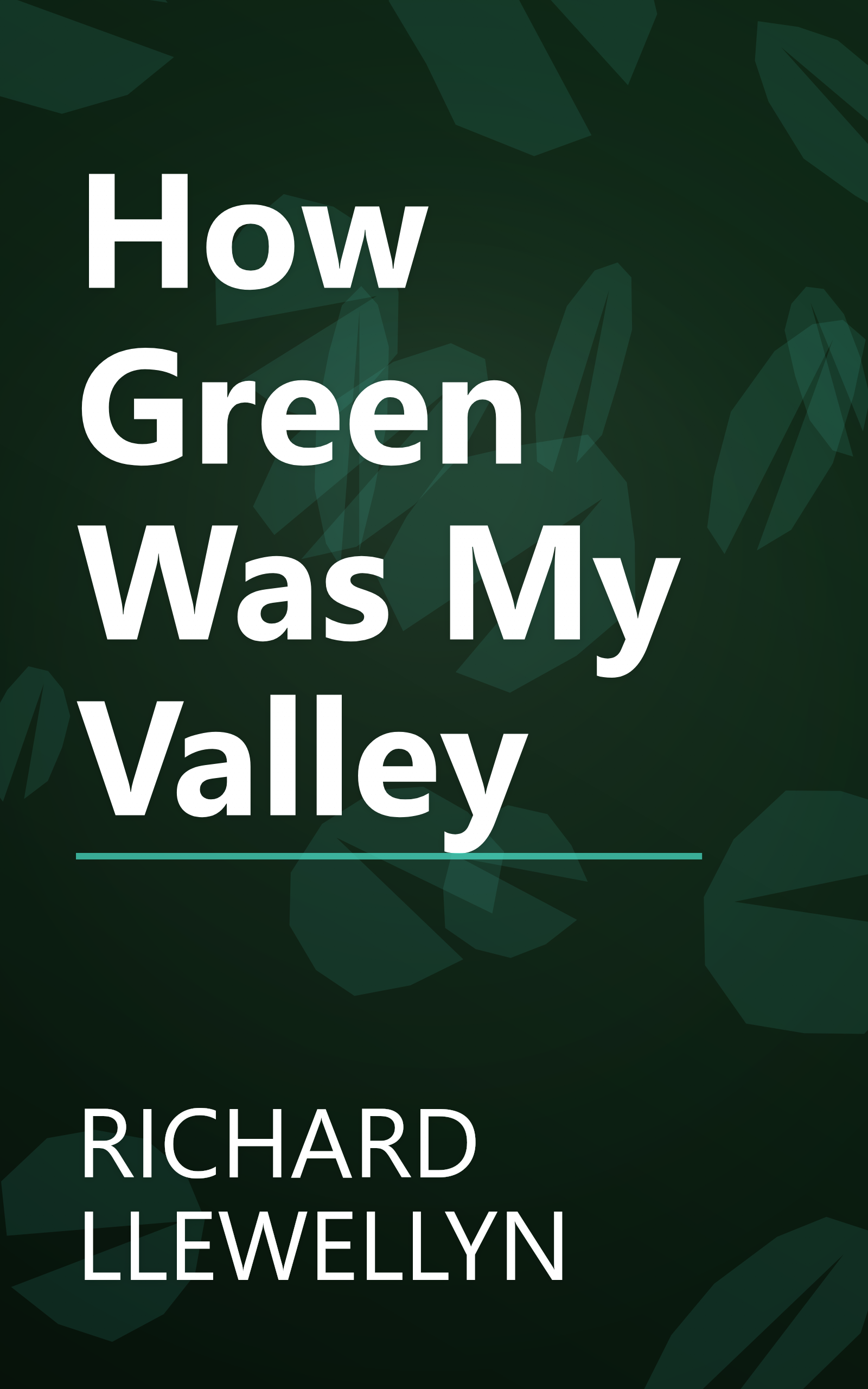 How Green Was My Valley book cover
