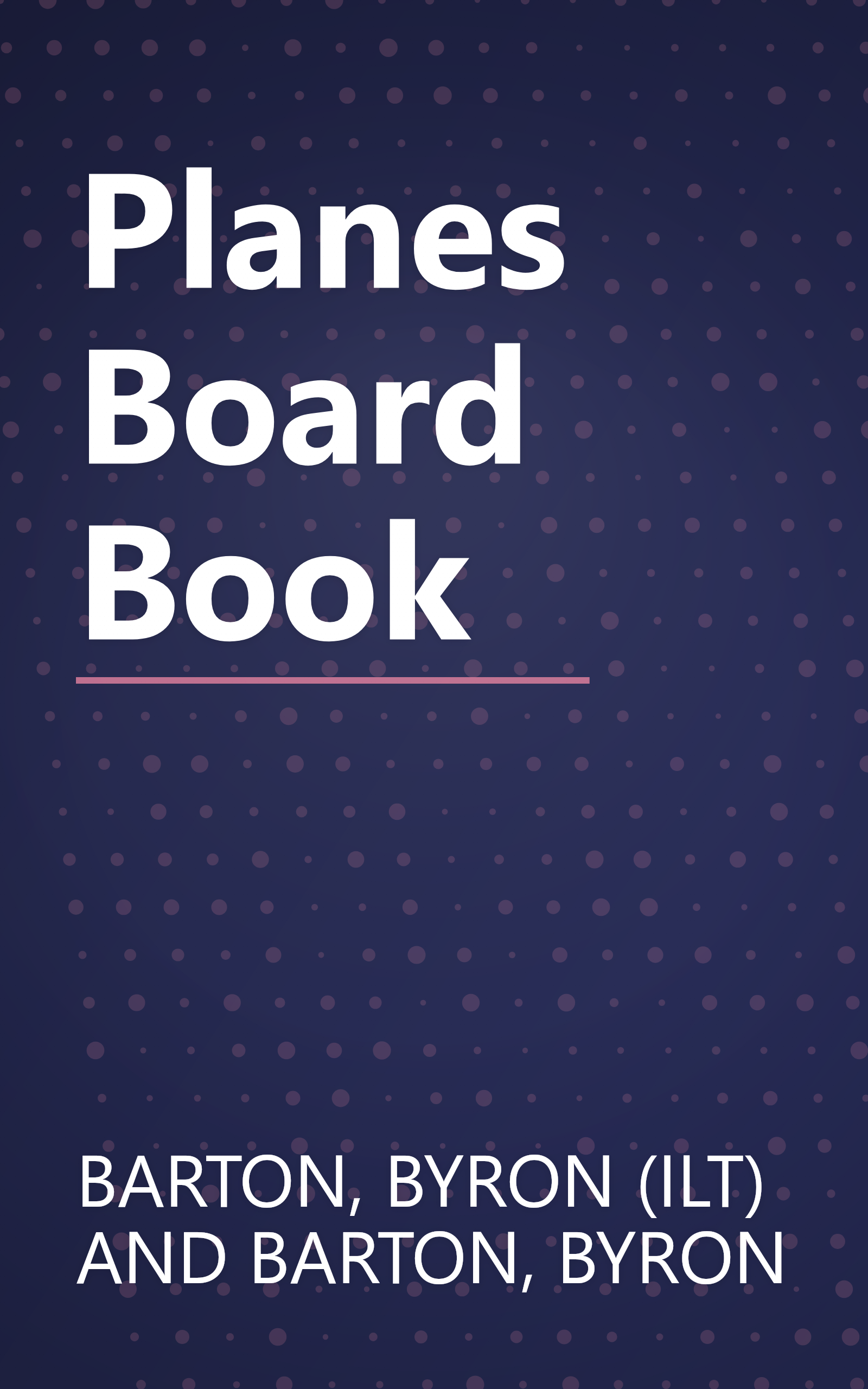 Planes Board Book book cover