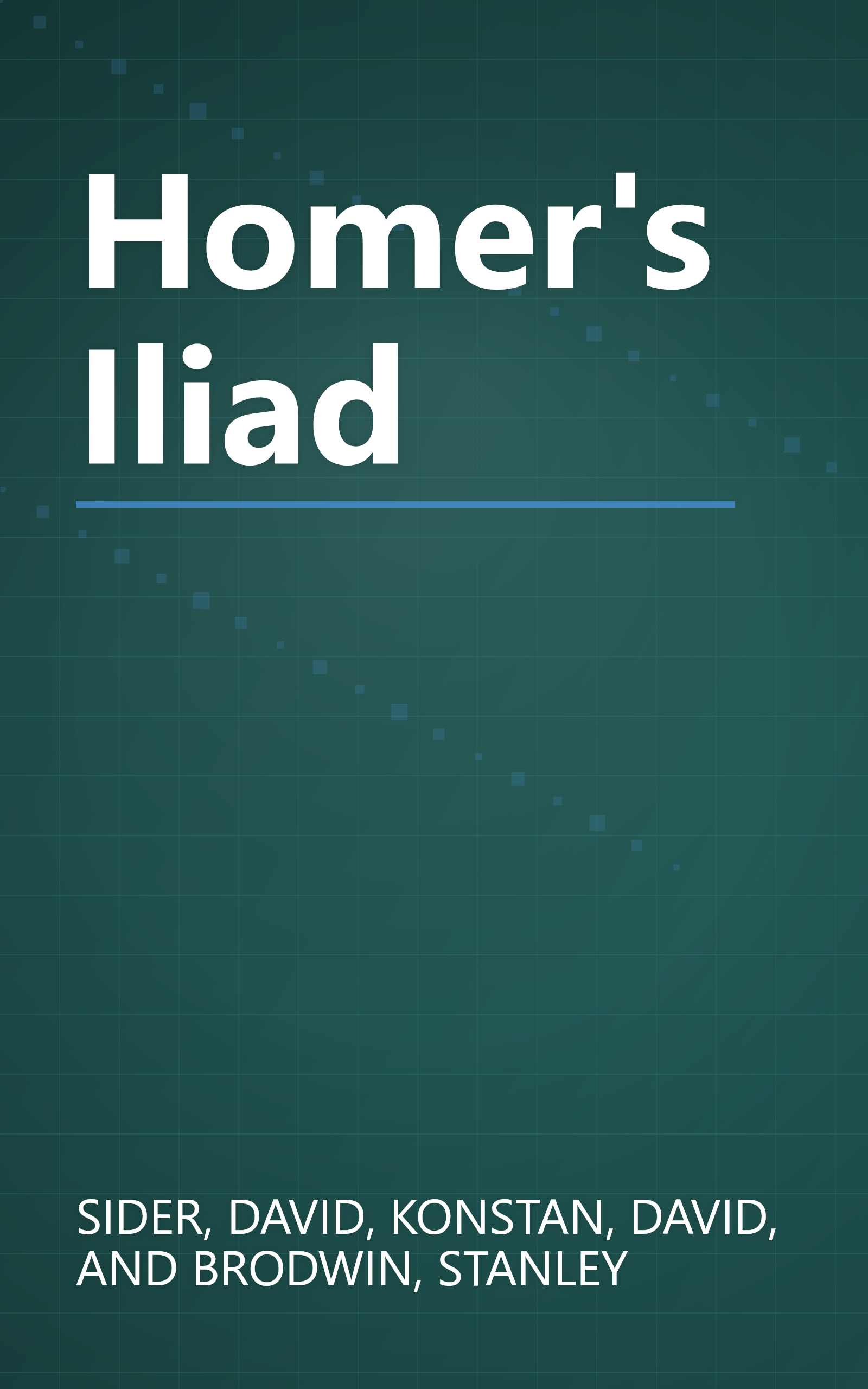 Homer's Iliad book cover