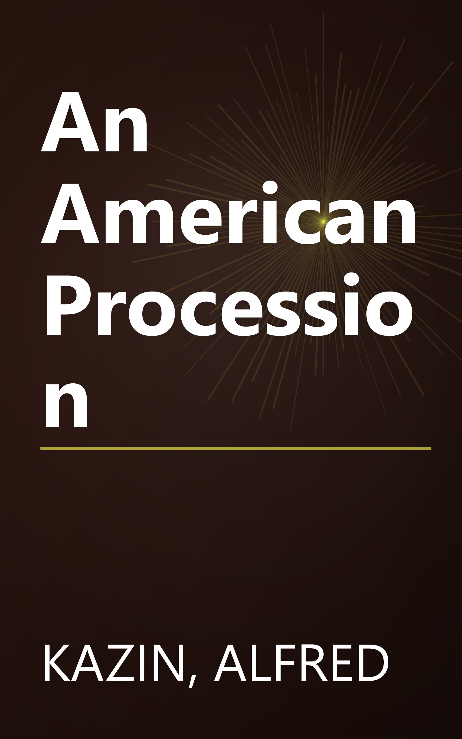 An American Procession book cover
