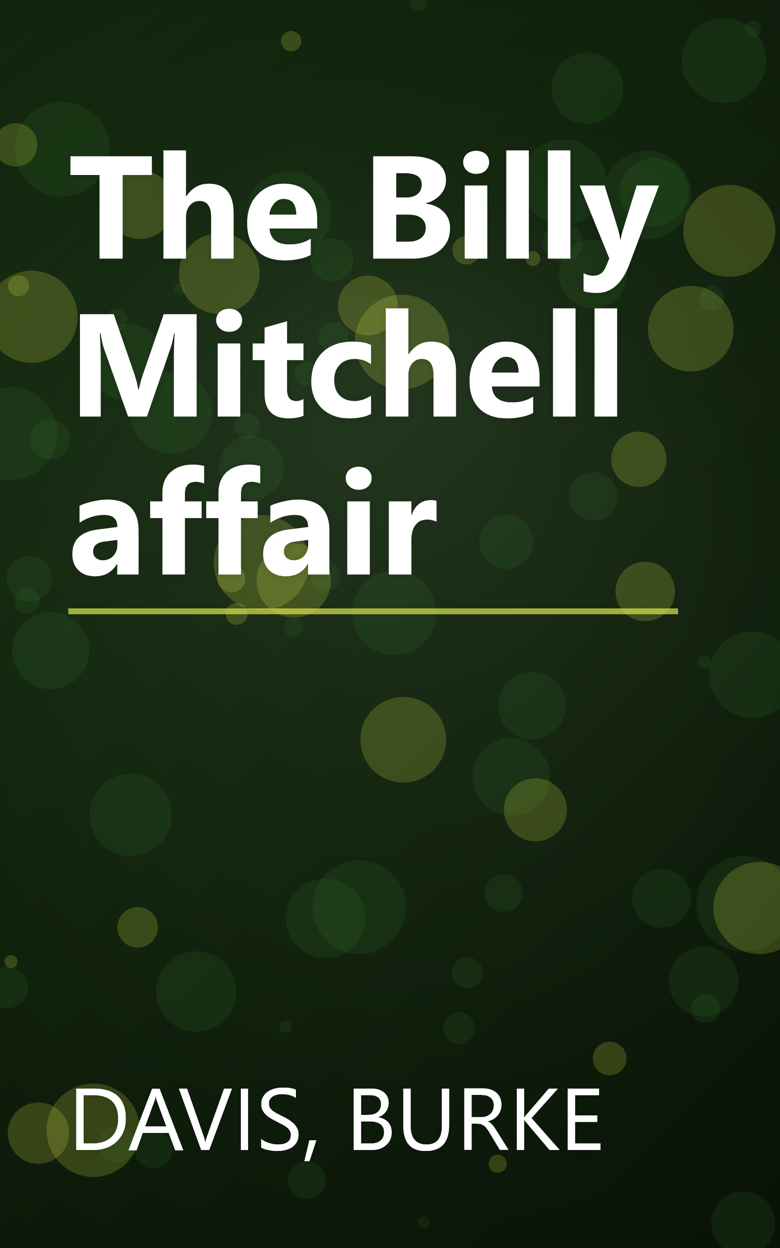 The Billy Mitchell affair book cover