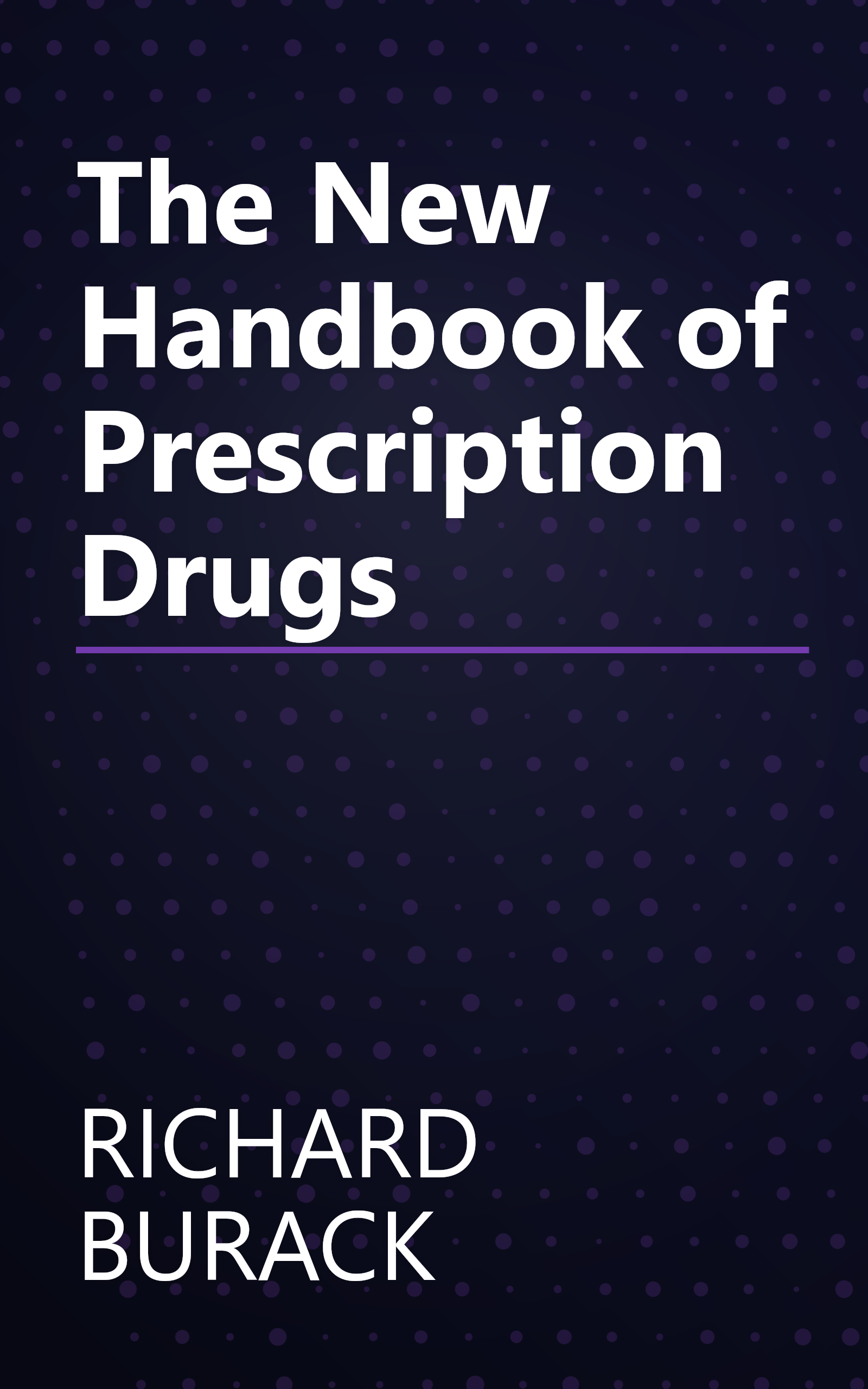 The New Handbook of Prescription Drugs book cover