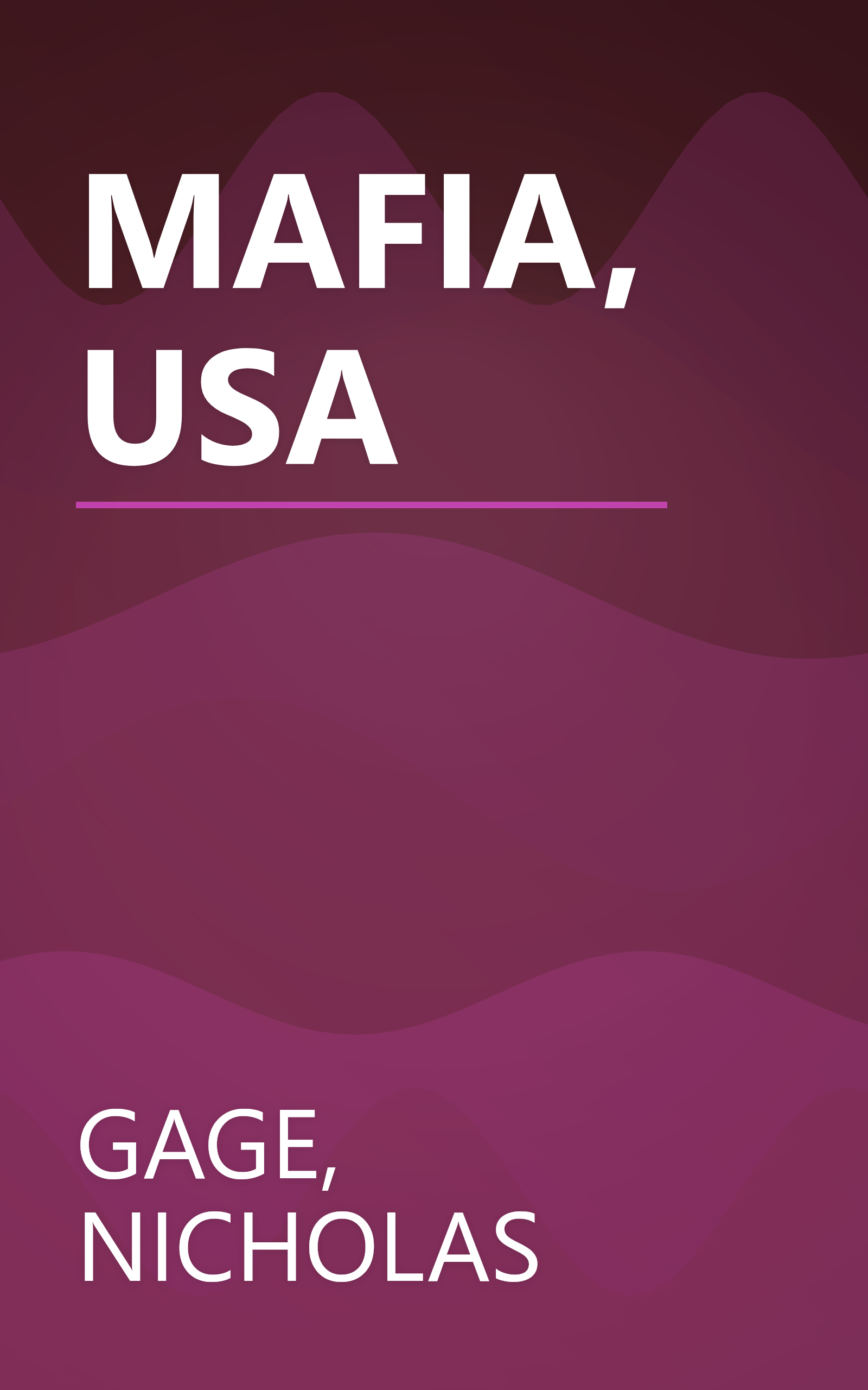 MAFIA, USA book cover