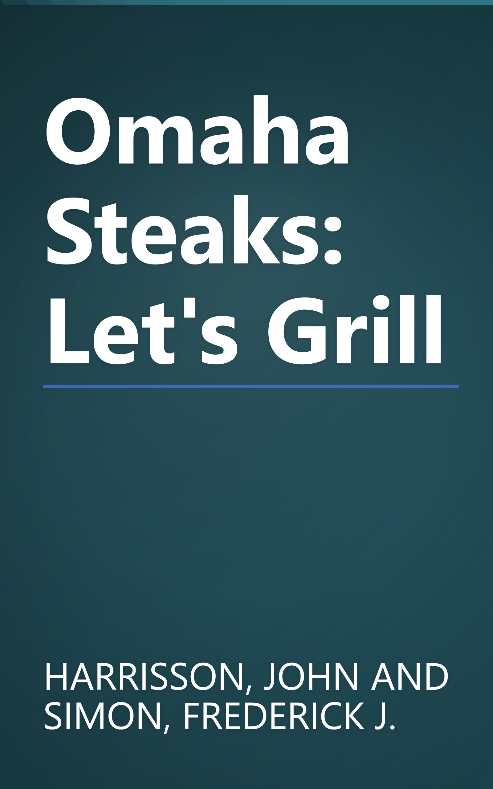 Omaha Steaks: Let's Grill book cover