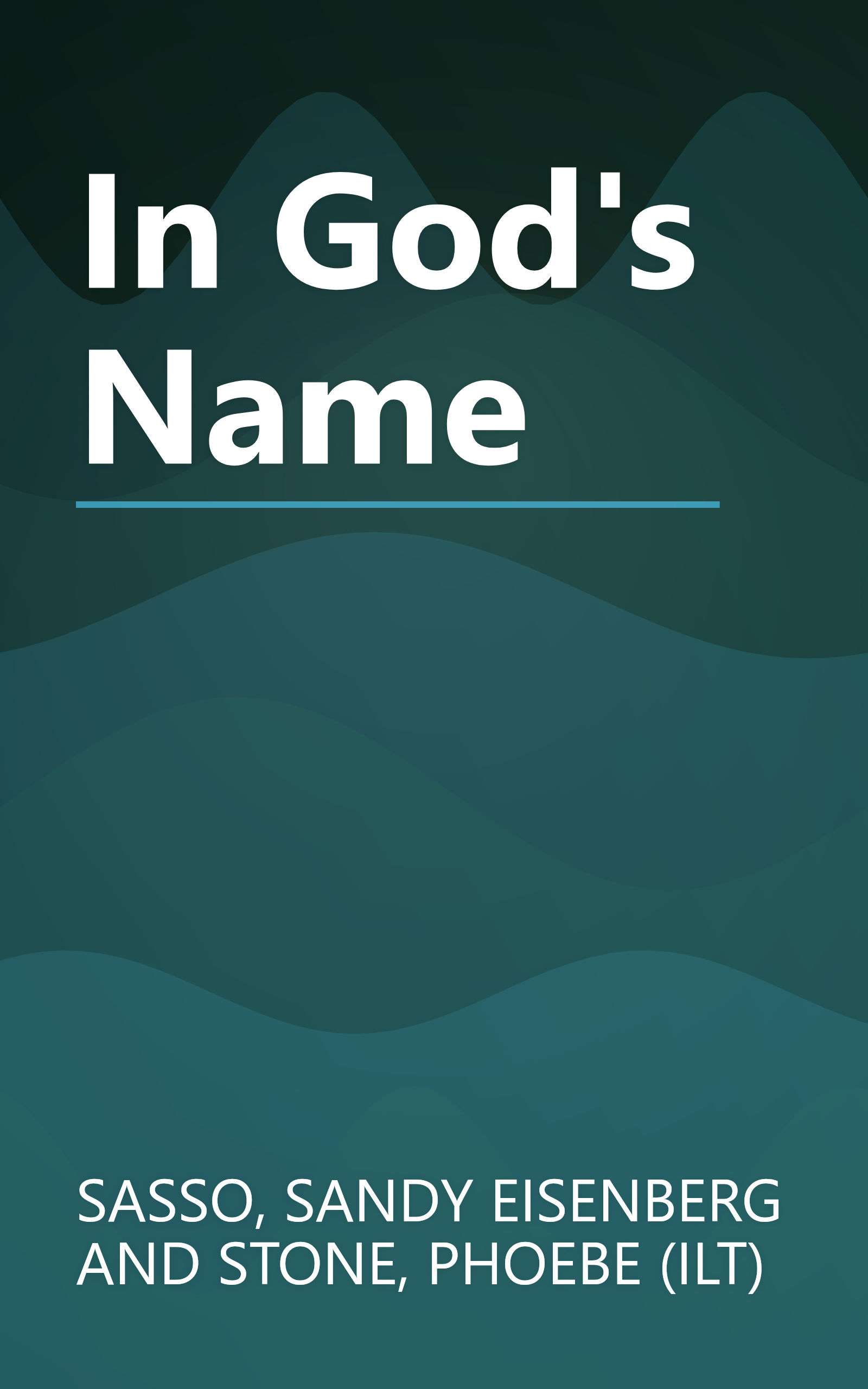 In God's Name book cover