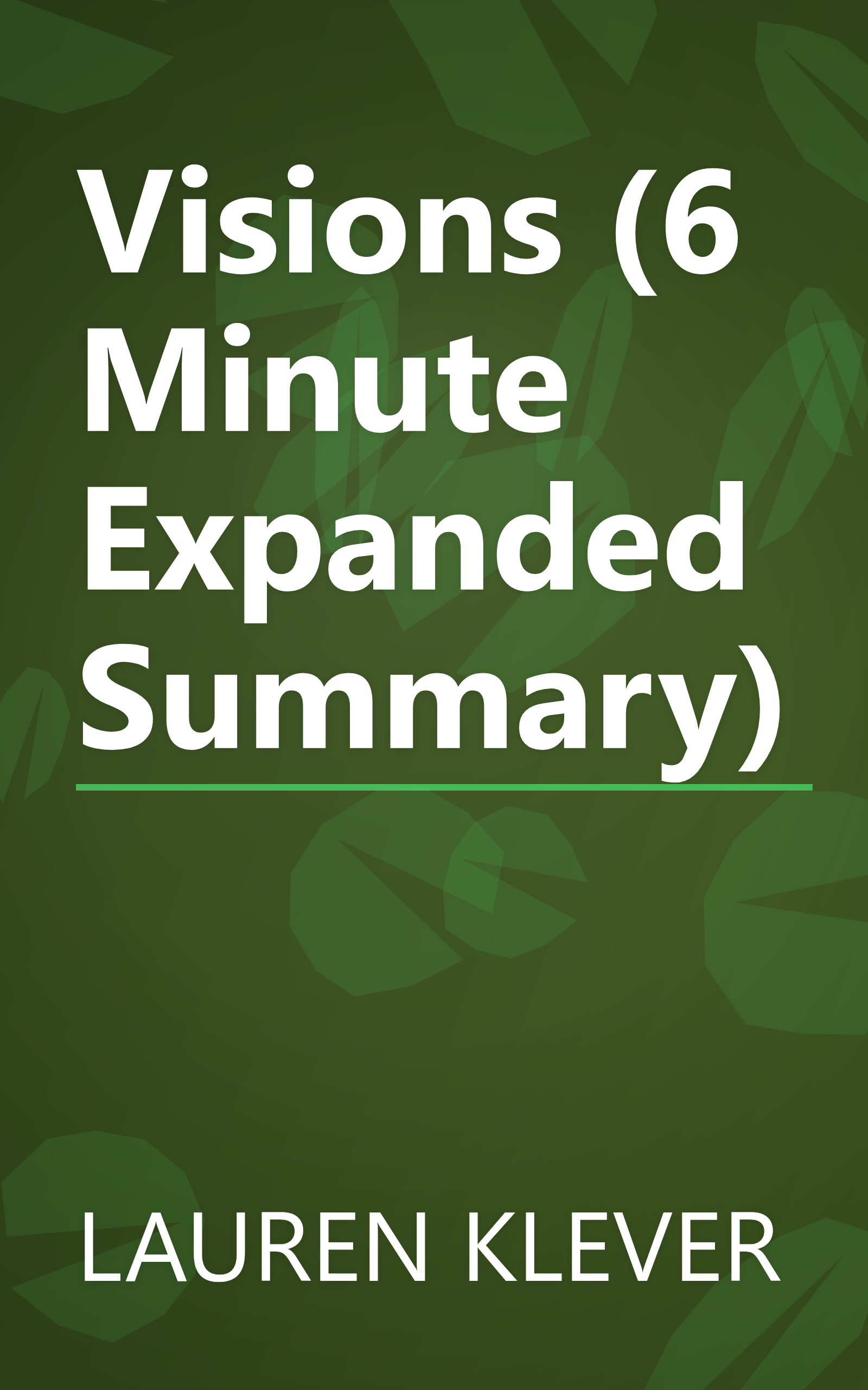 Visions (6 Minute   Expanded Summary) book cover