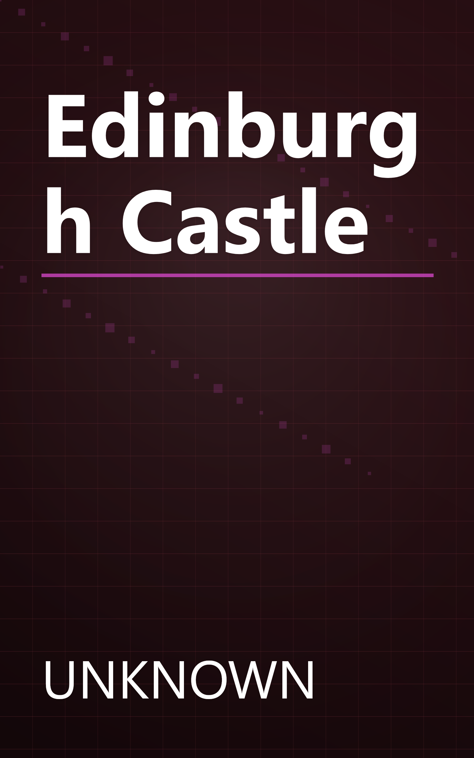 Edinburgh Castle book cover