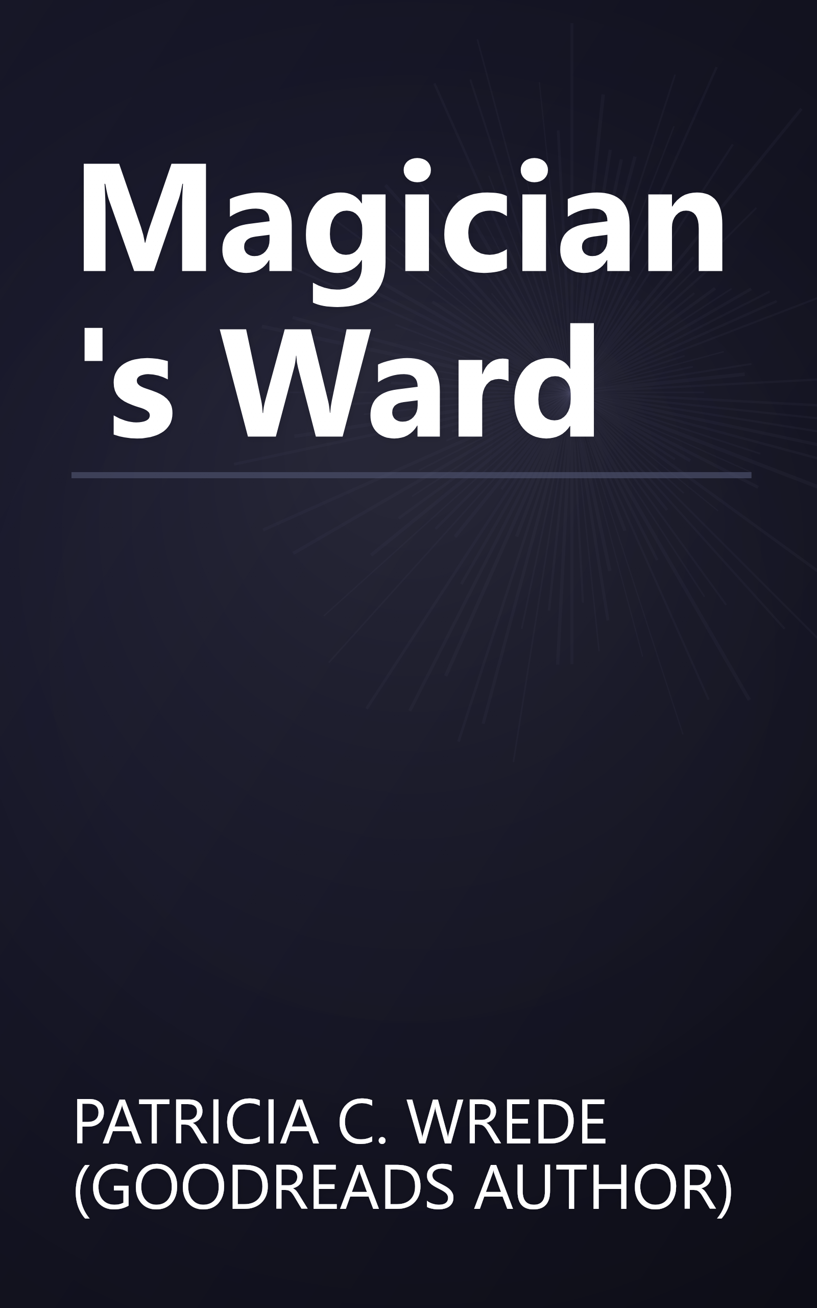 Magician's Ward book cover