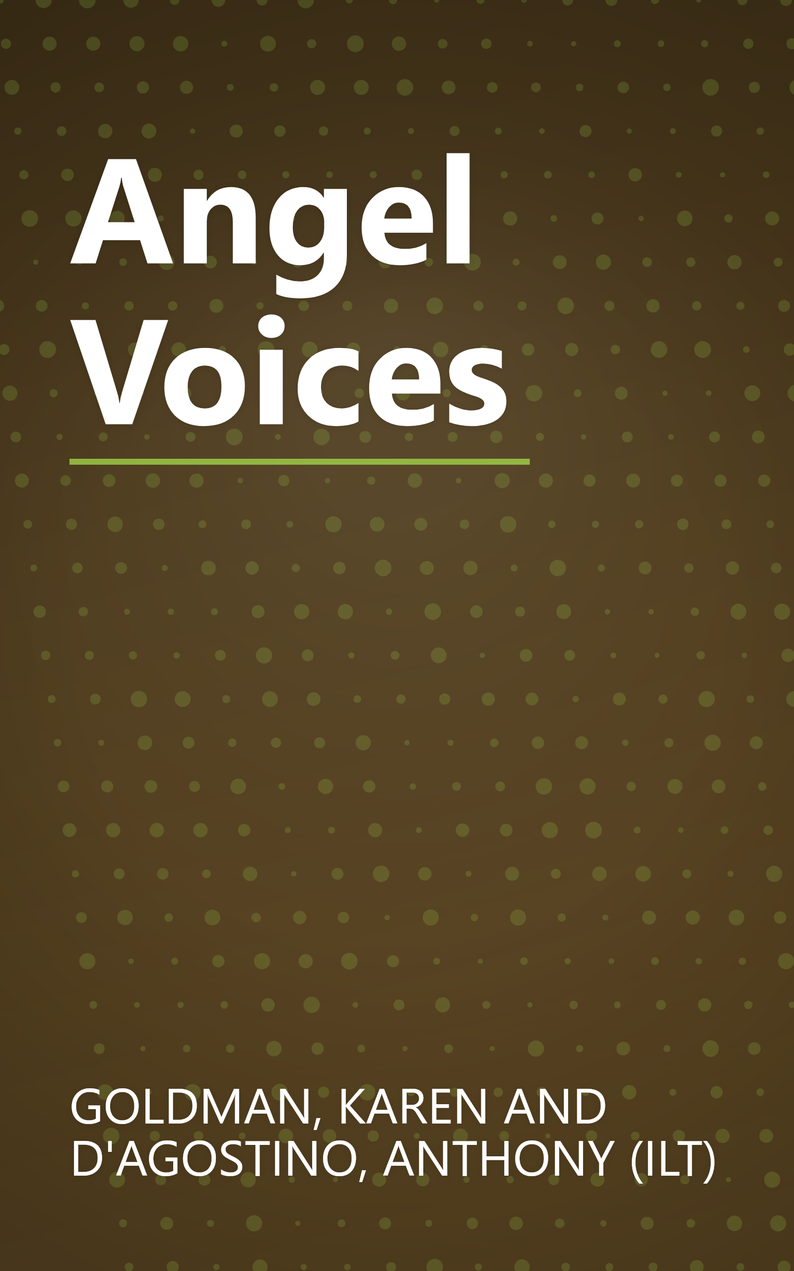 Angel Voices book cover