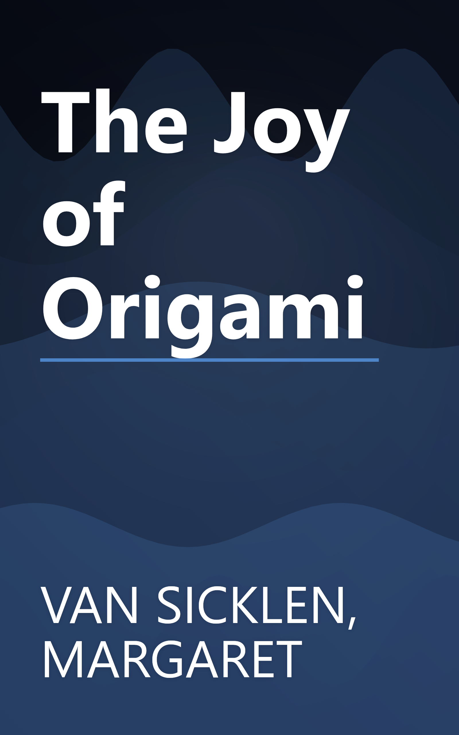 The Joy of Origami book cover