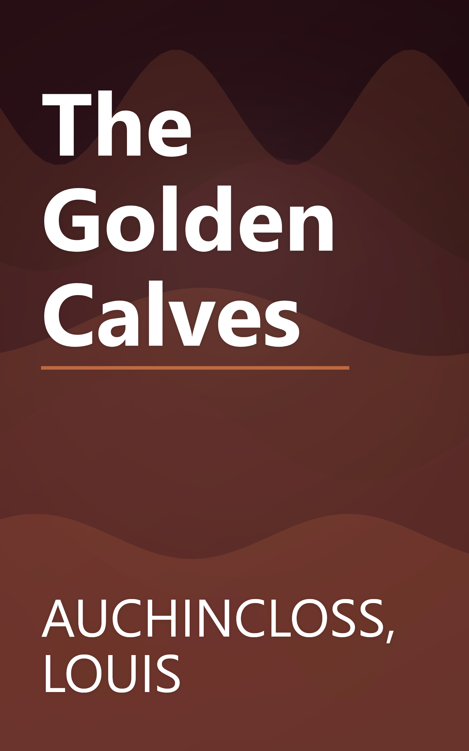 The Golden Calves book cover