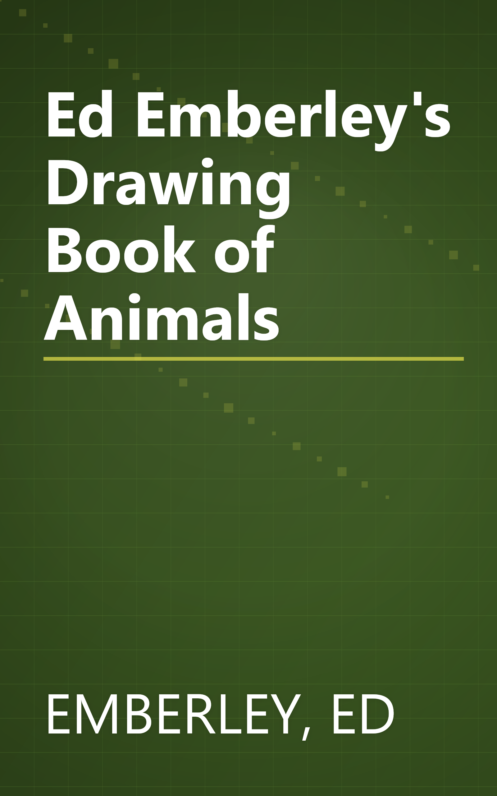 Ed Emberley's Drawing Book of Animals book cover