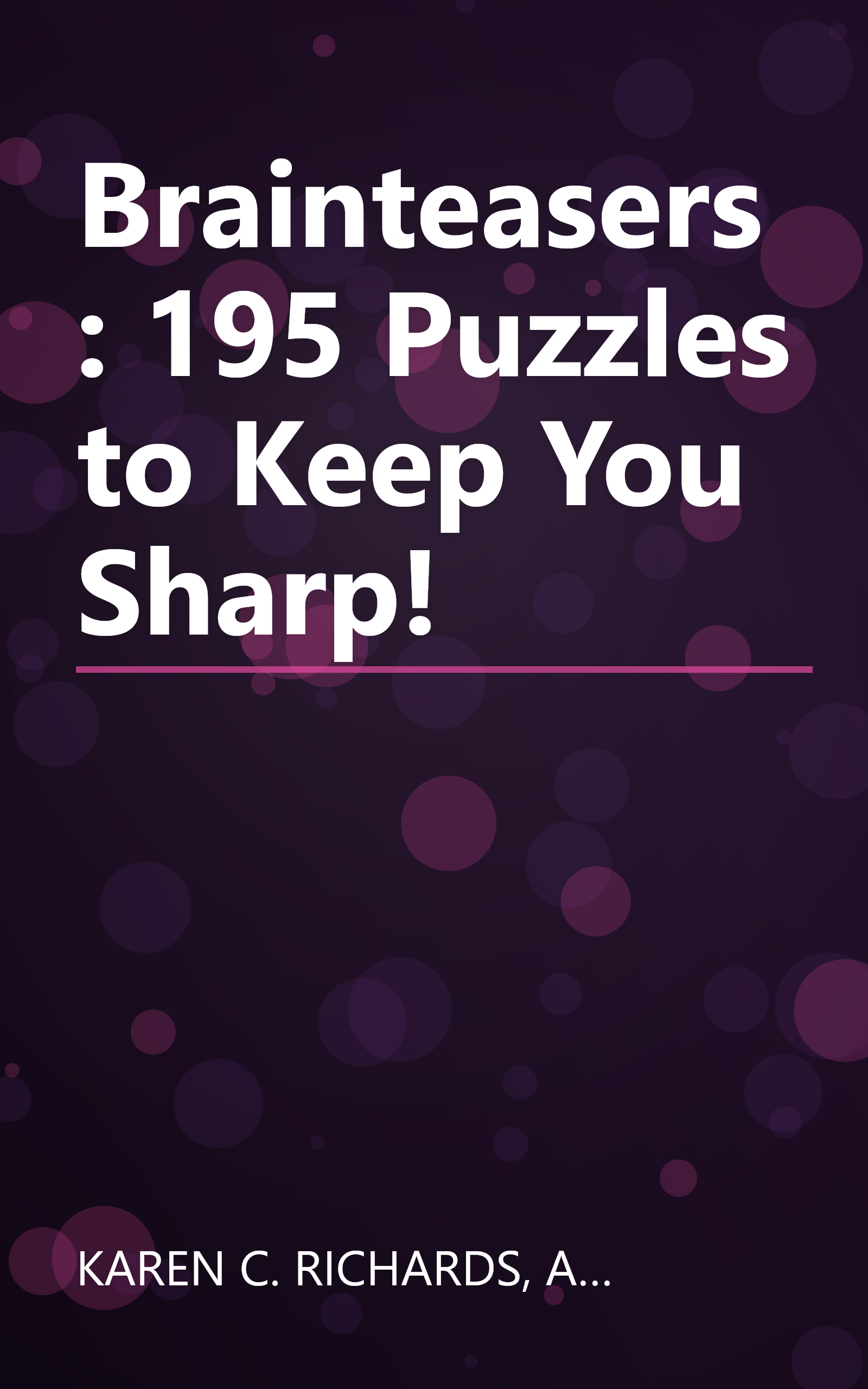 Brainteasers: 195 Puzzles to Keep You Sharp! book cover
