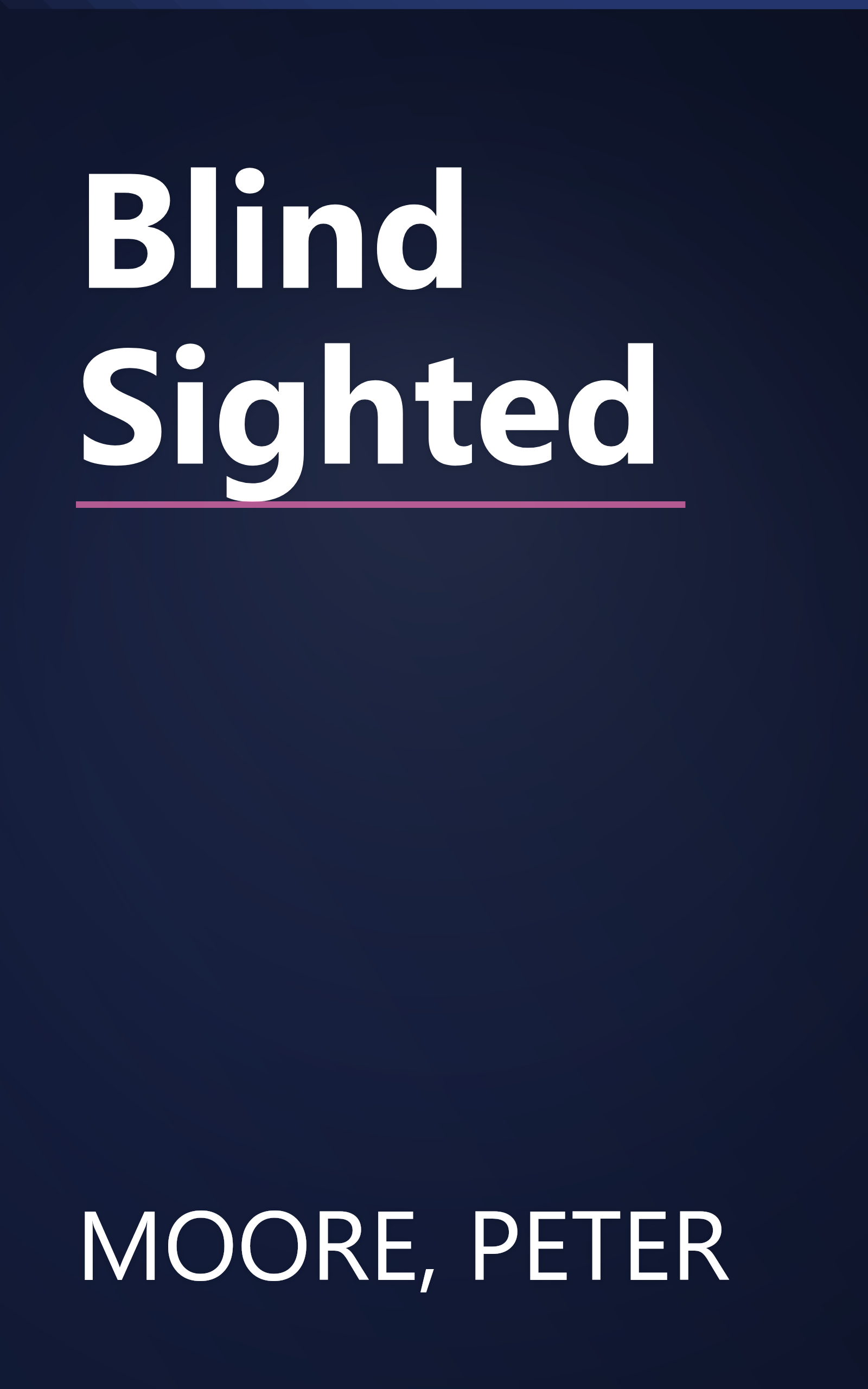 Blind Sighted book cover