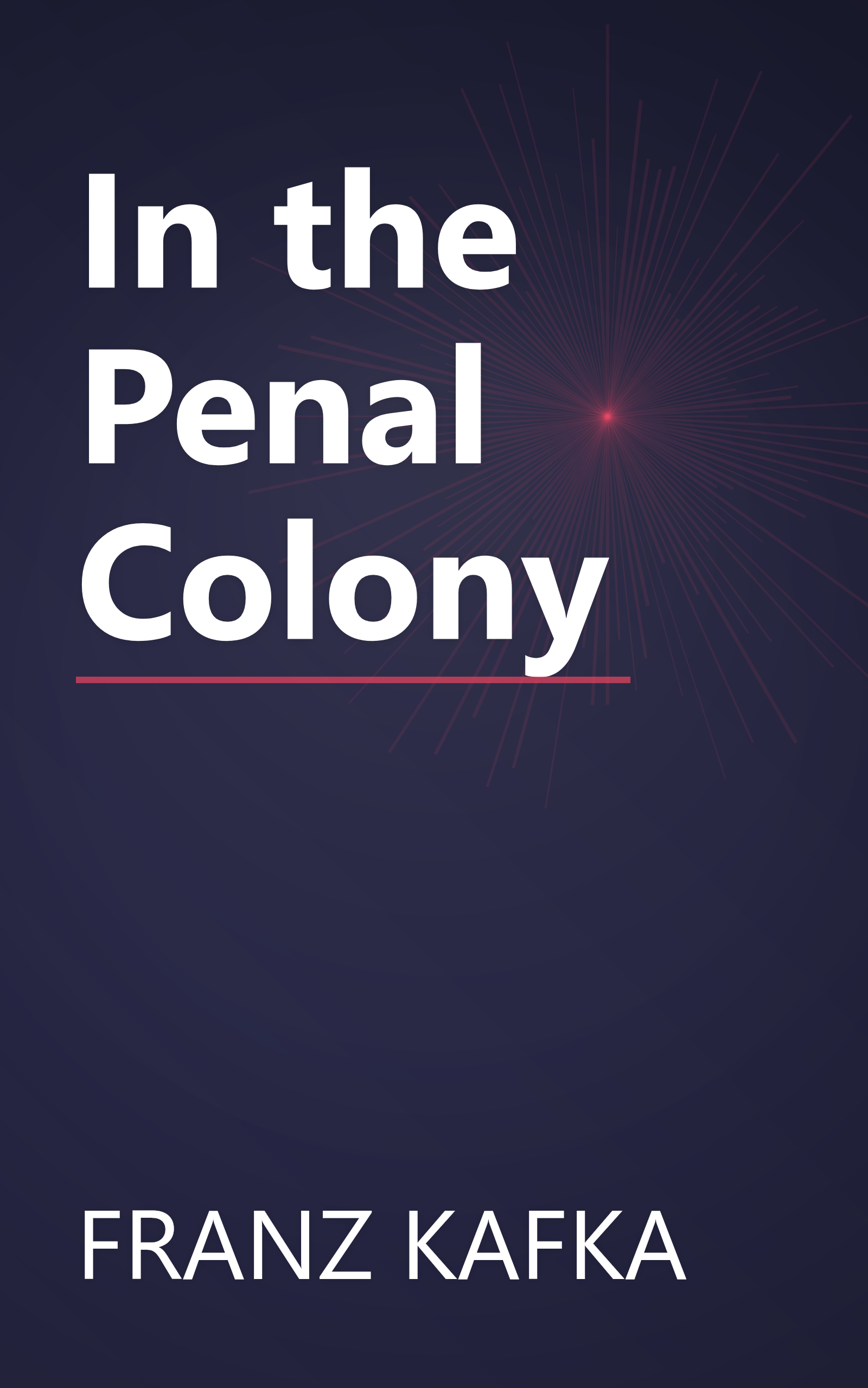 In the Penal Colony book cover