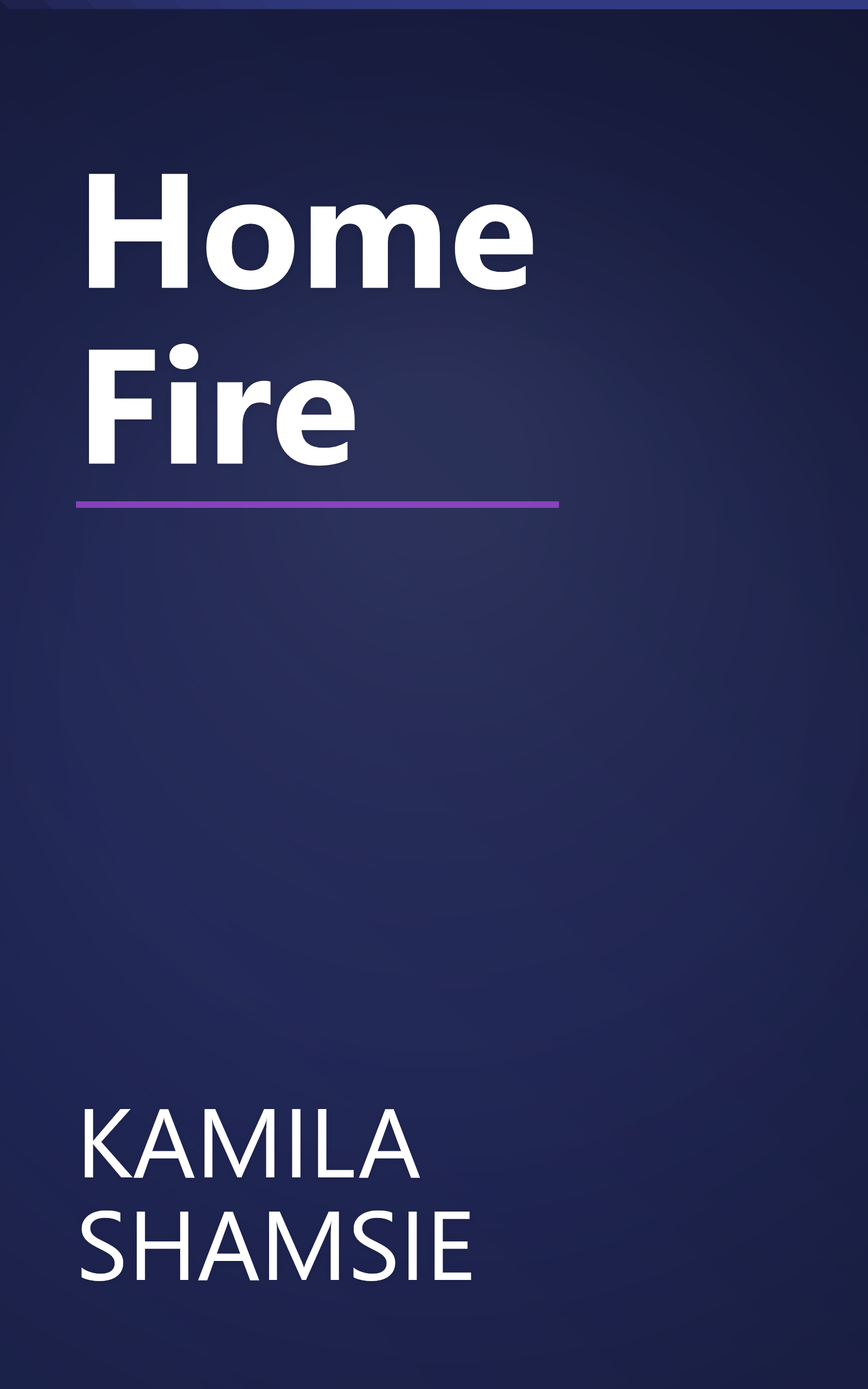 Home Fire book cover