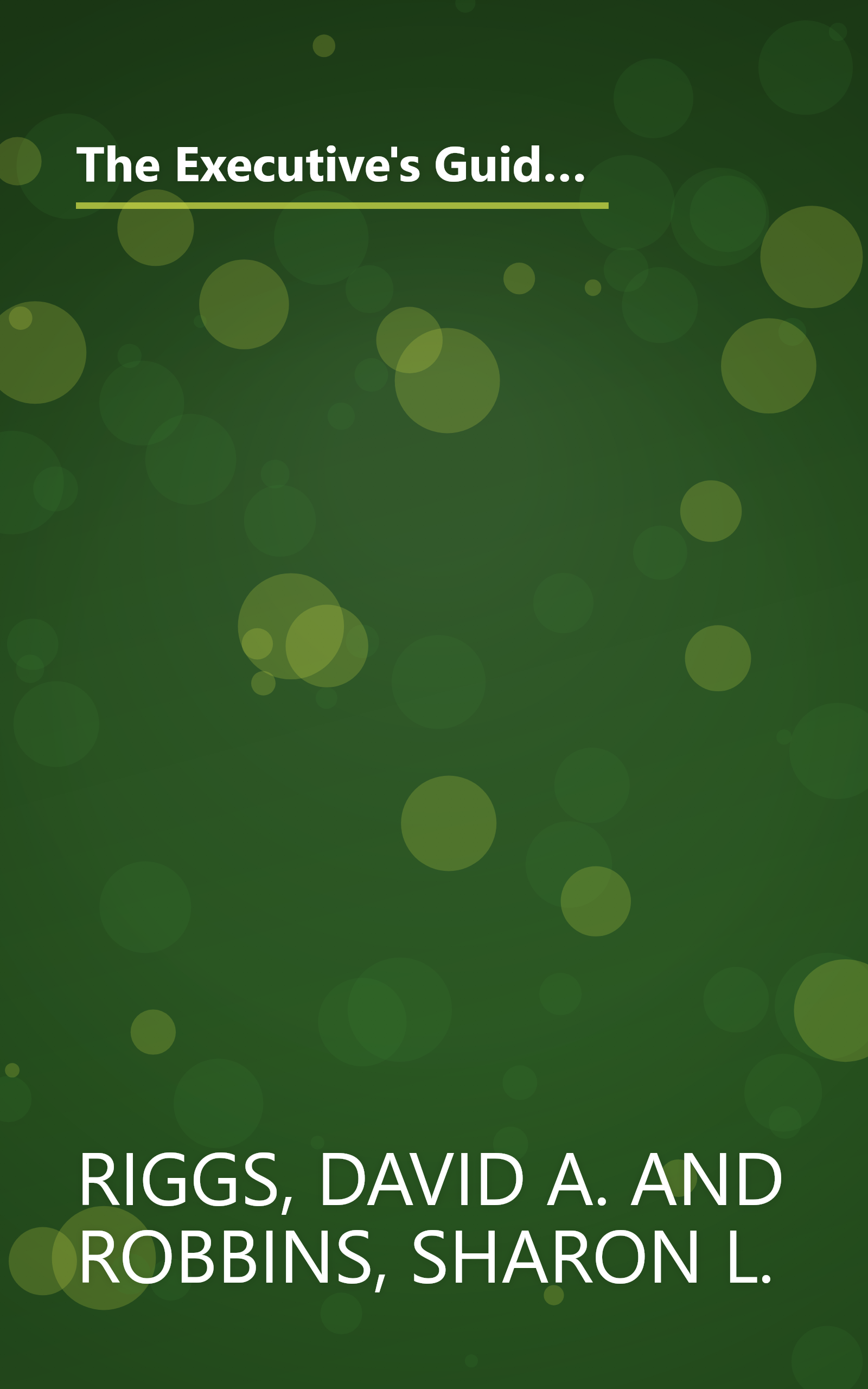 The Executive's Guide to Supply Management Strategies: Building Supply Chain Thinking Into All Business Processes book cover