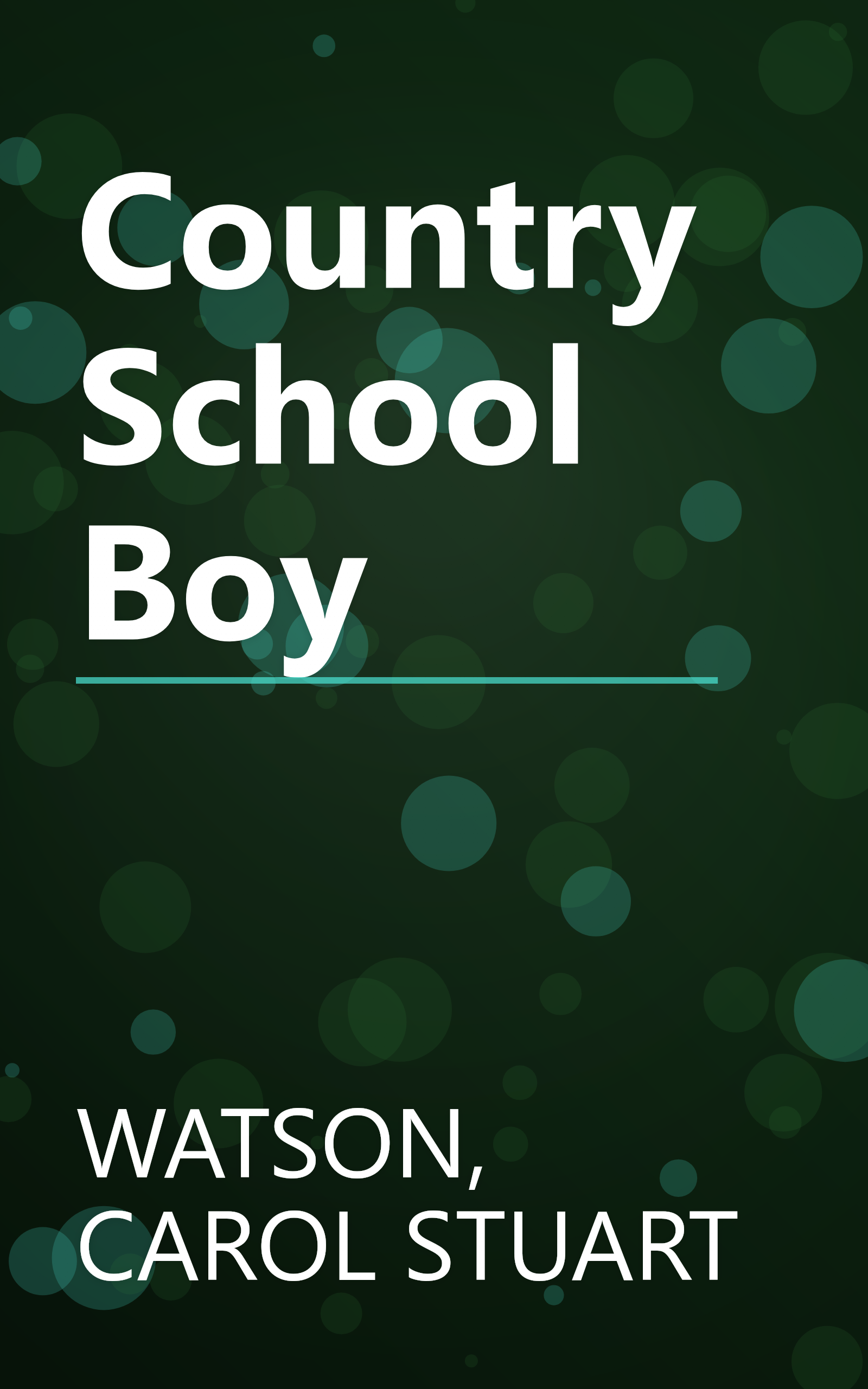 Country School Boy book cover