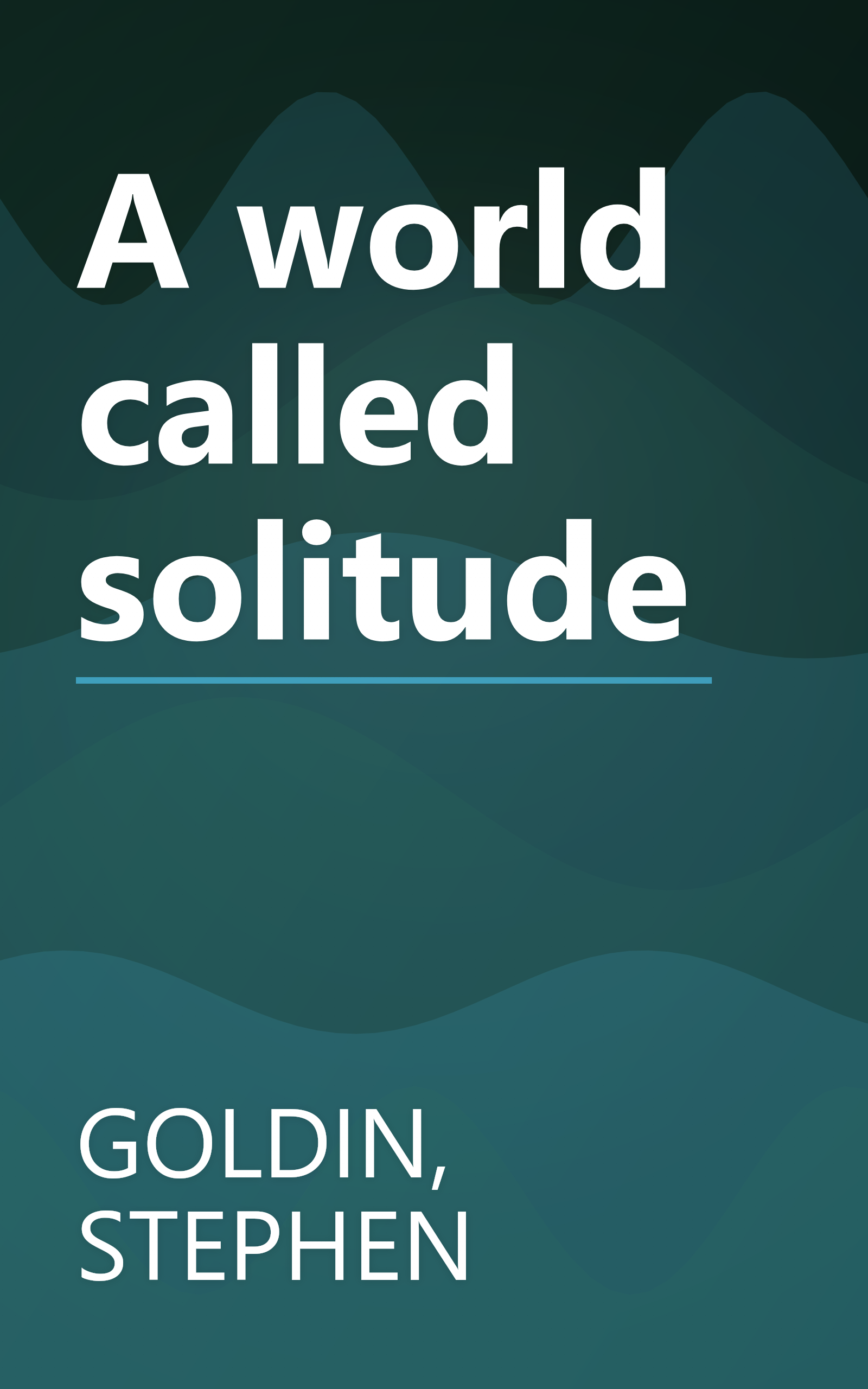 A world called solitude book cover