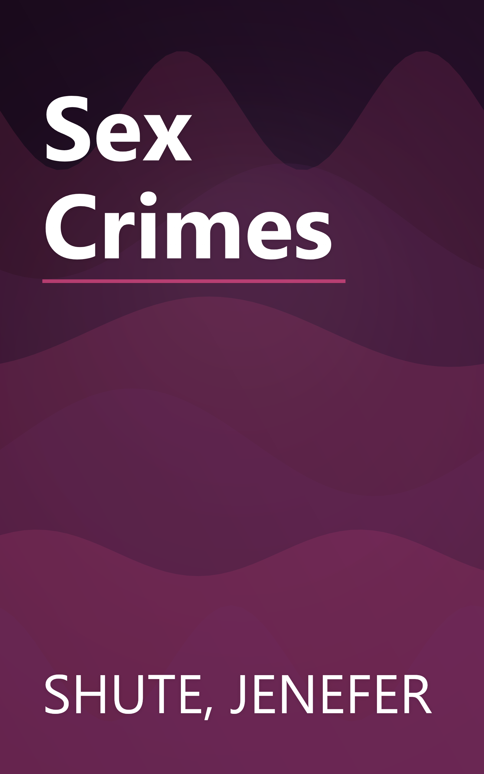 Sex Crimes book cover