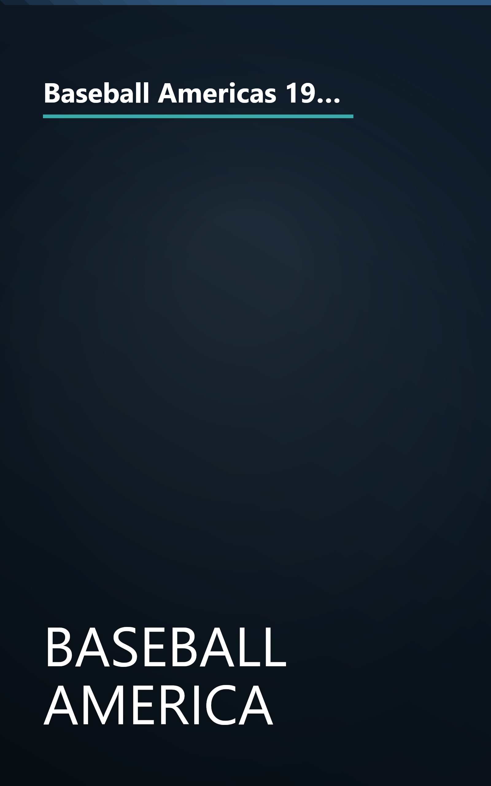 Baseball Americas 1995 Almanac: A Comprehensive Review of the 1994 Season, Featuring Statistics and Commentary (Baseball America Almanac) book cover