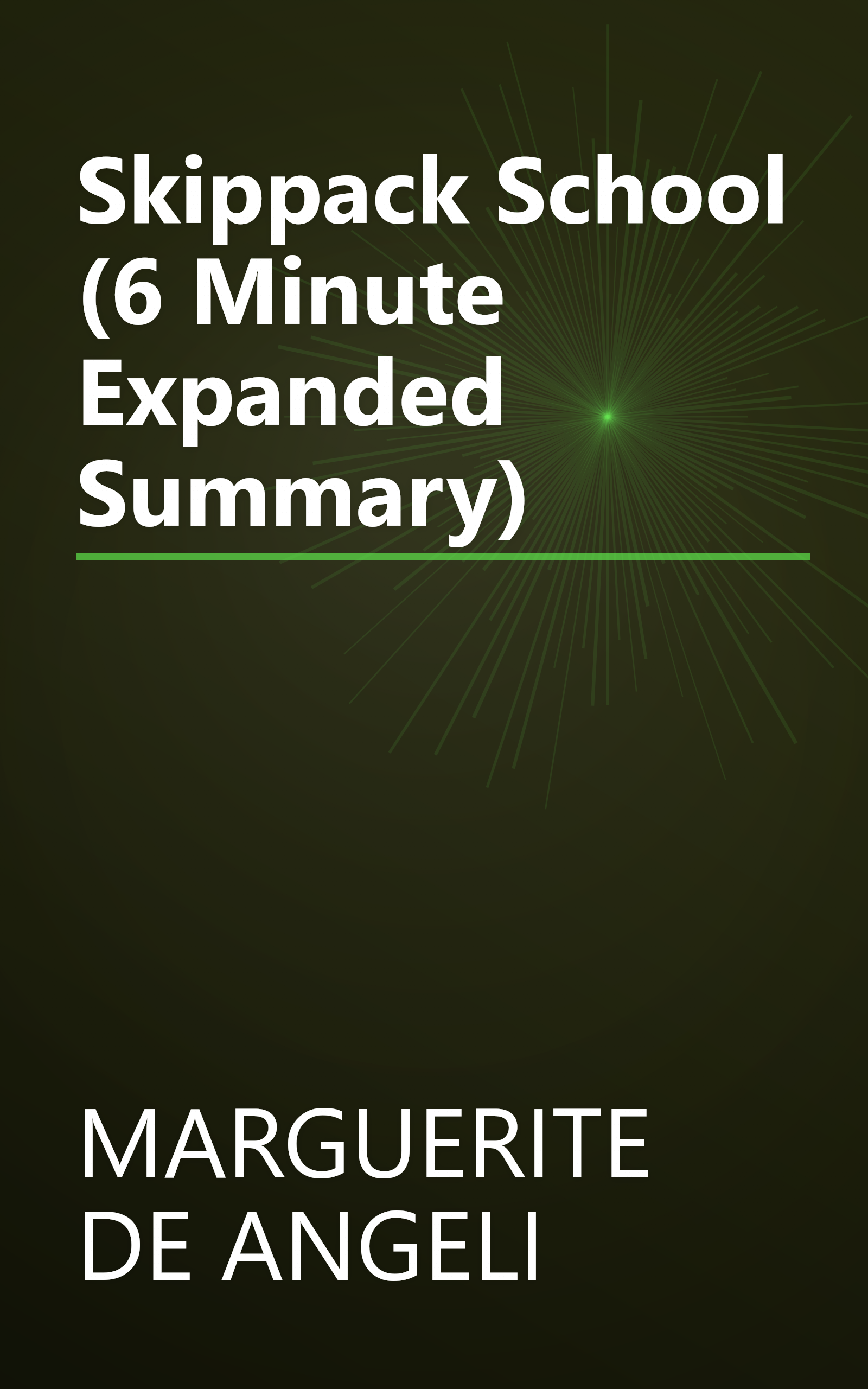 Skippack School (6 Minute   Expanded Summary) book cover