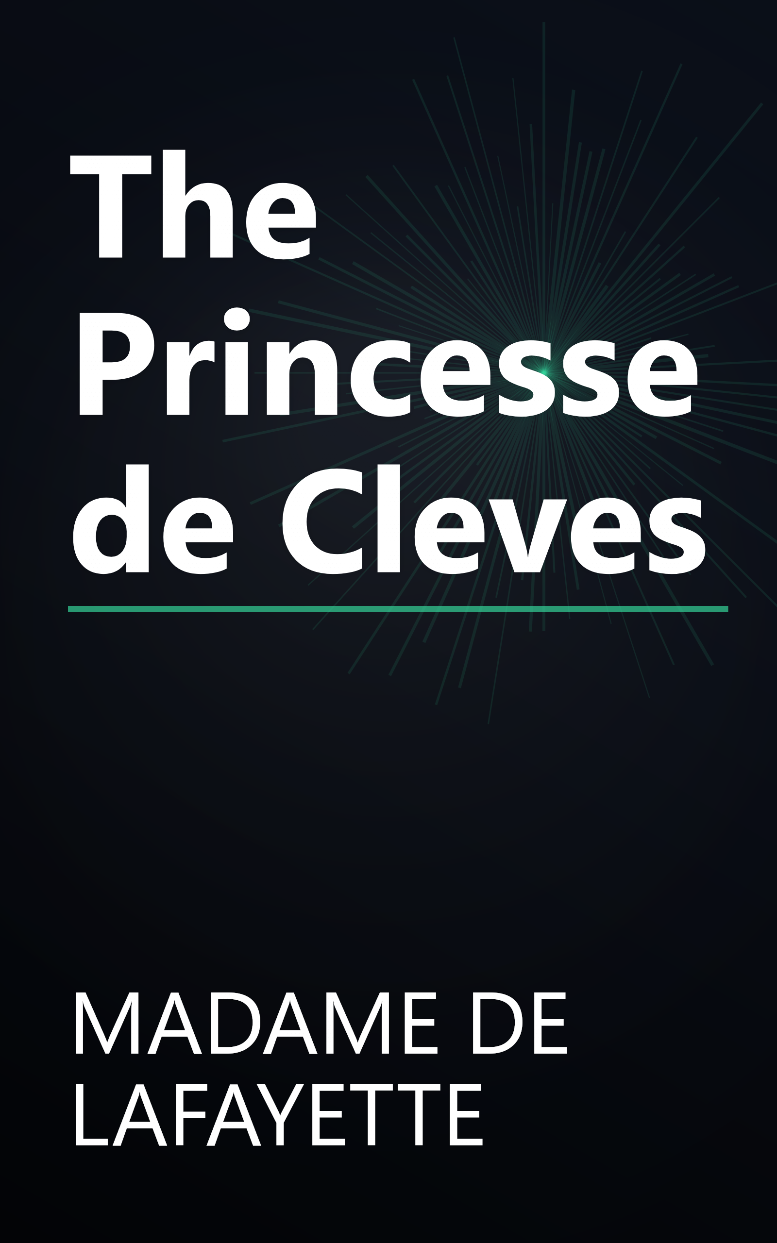 The Princesse de Cleves book cover