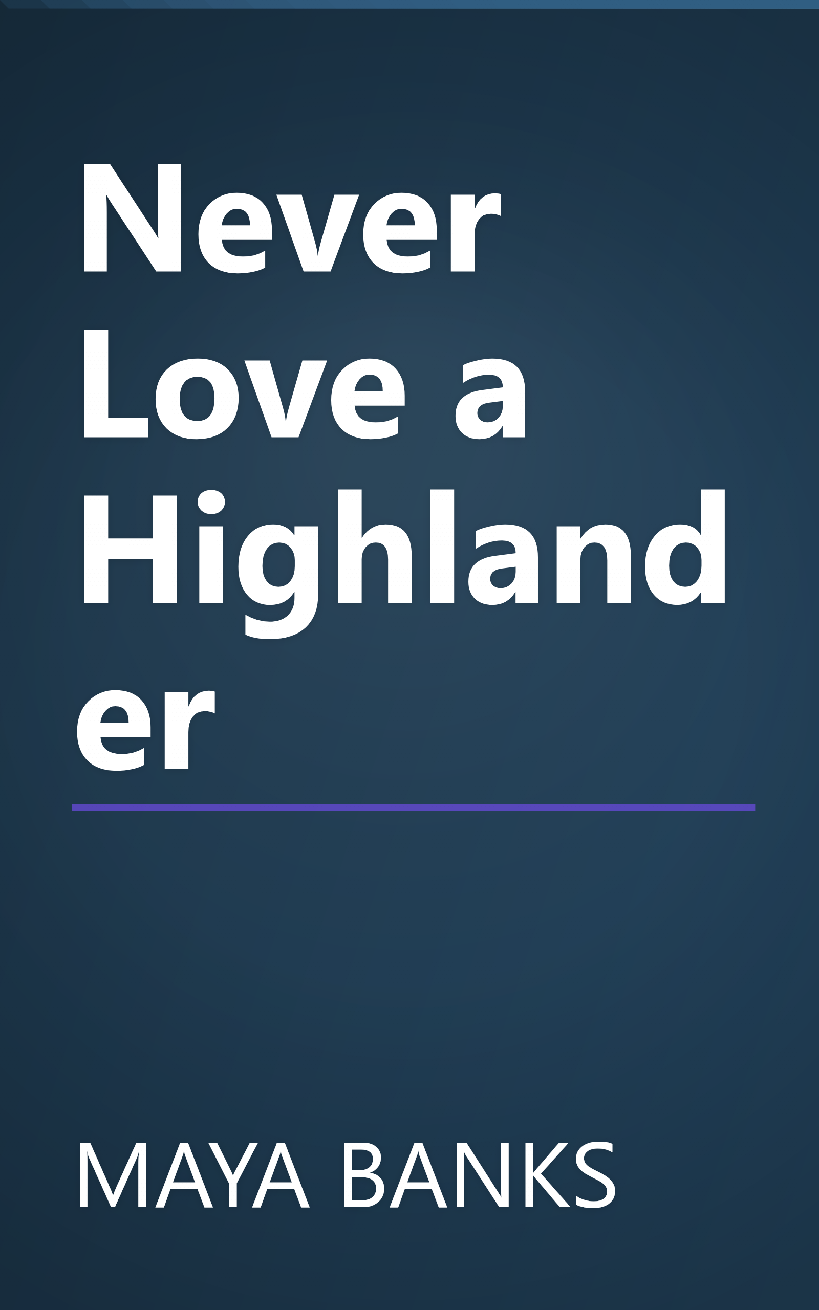 Never Love a Highlander book cover