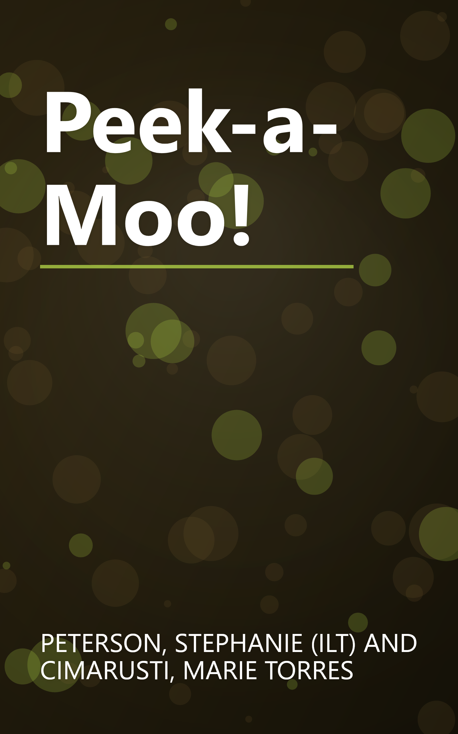 Peek-a-Moo! book cover