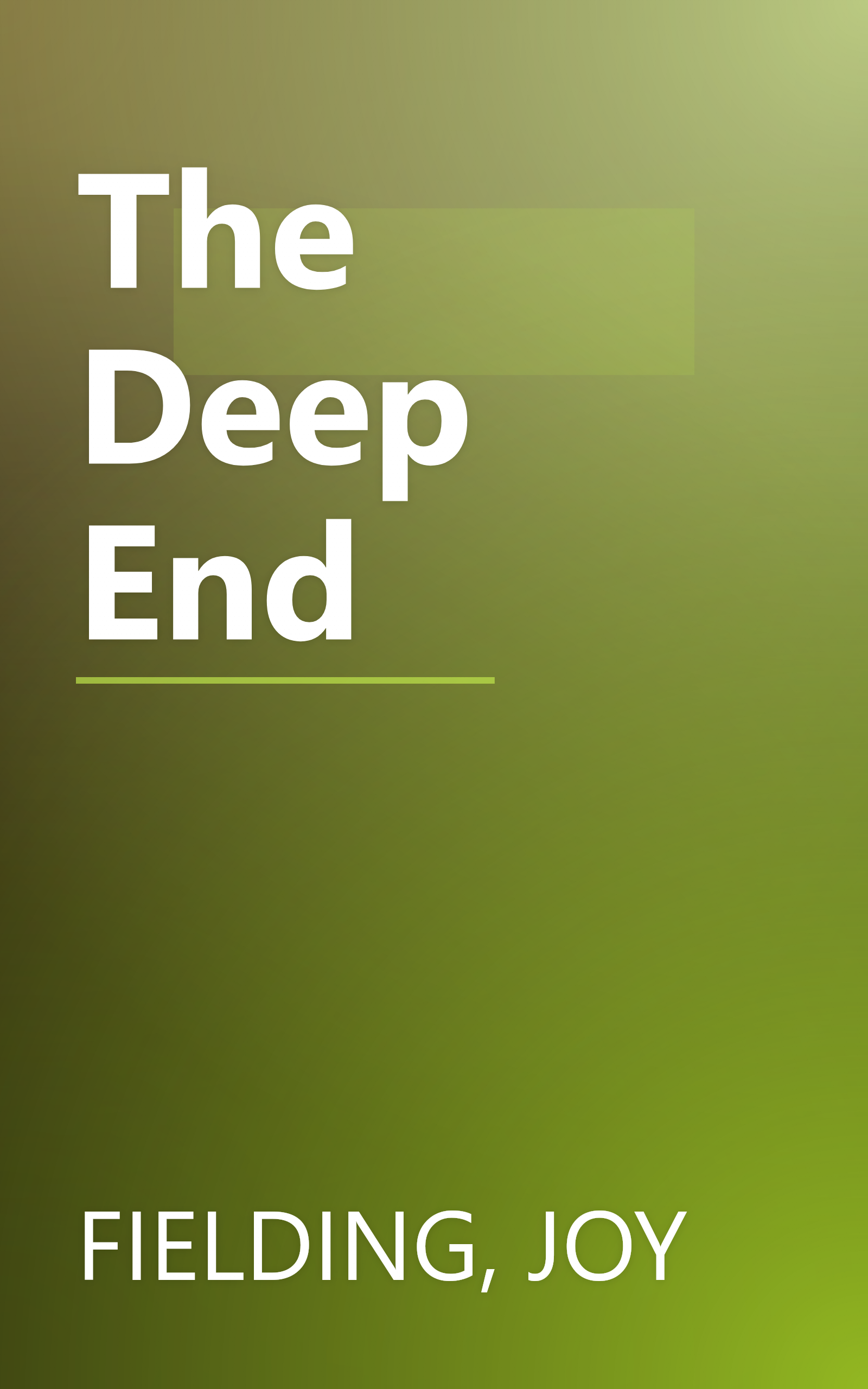 The Deep End book cover