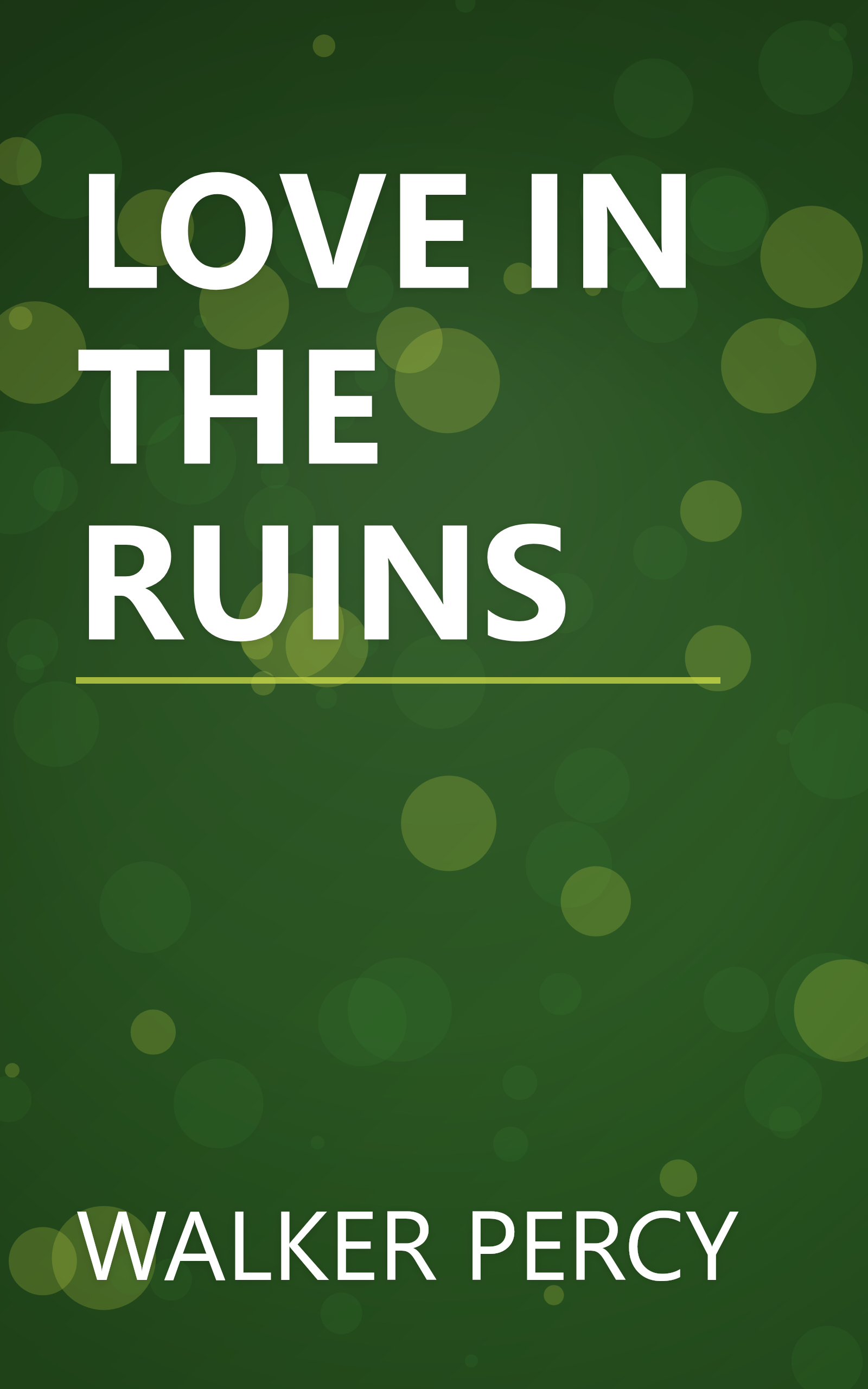 LOVE IN THE RUINS book cover