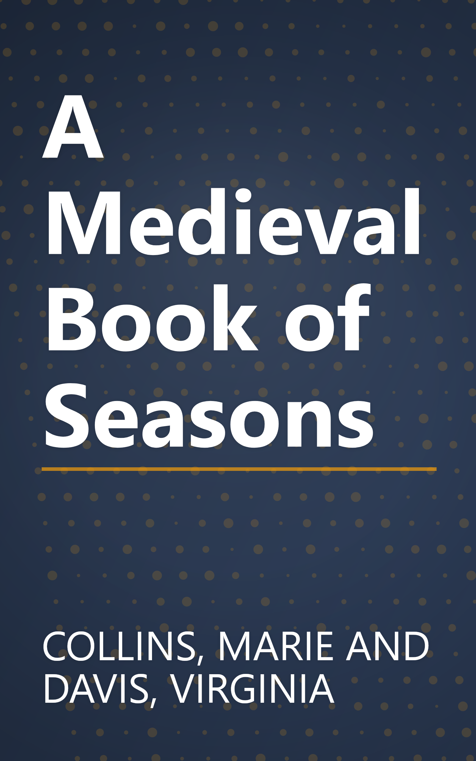 A Medieval Book of Seasons book cover