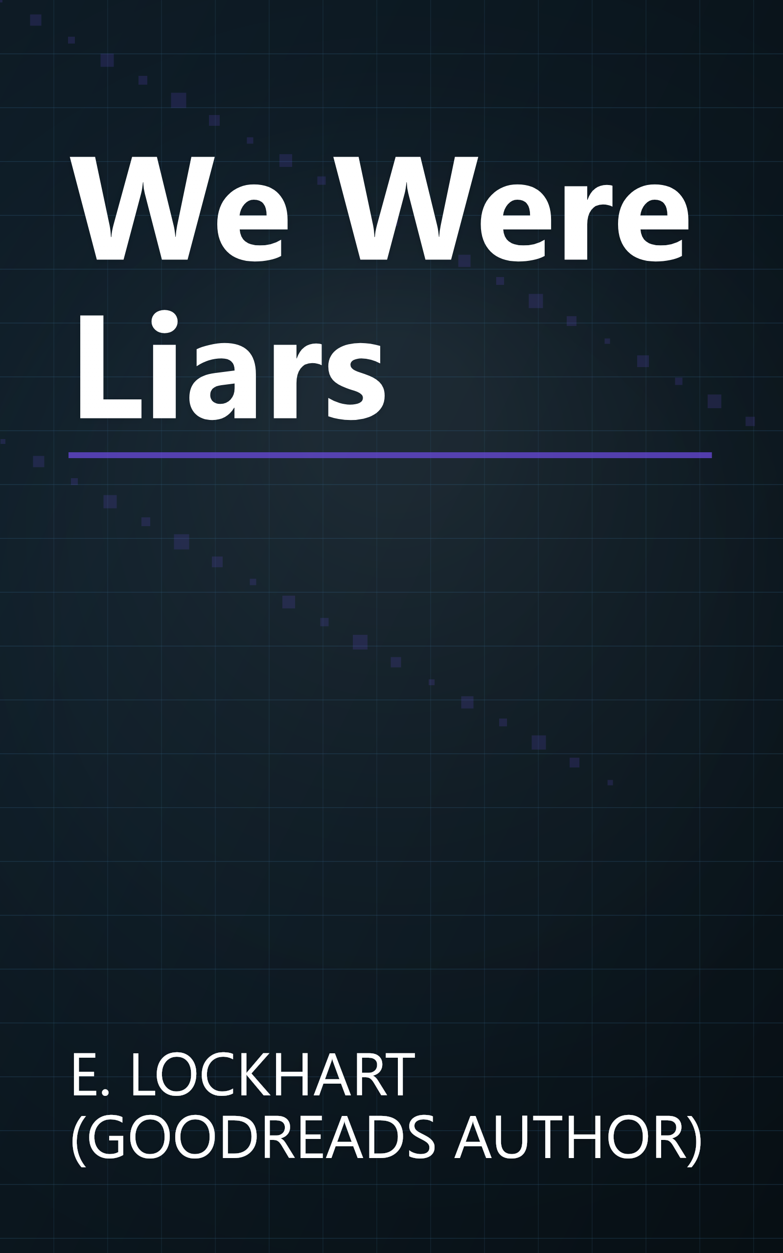 We Were Liars book cover