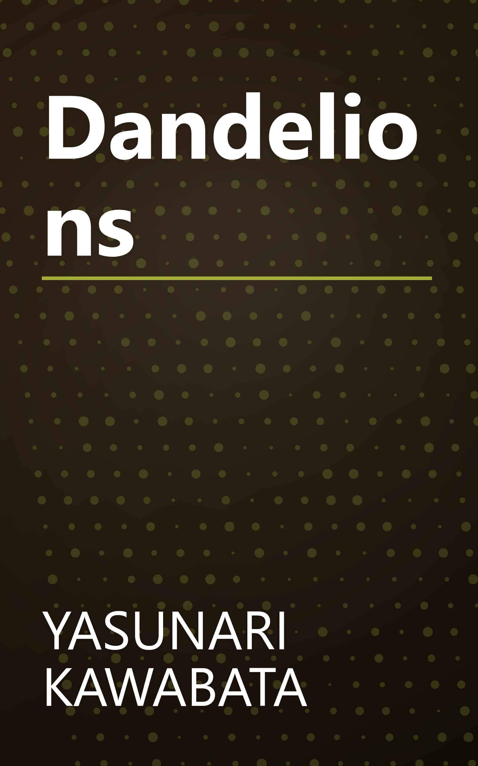 Dandelions book cover