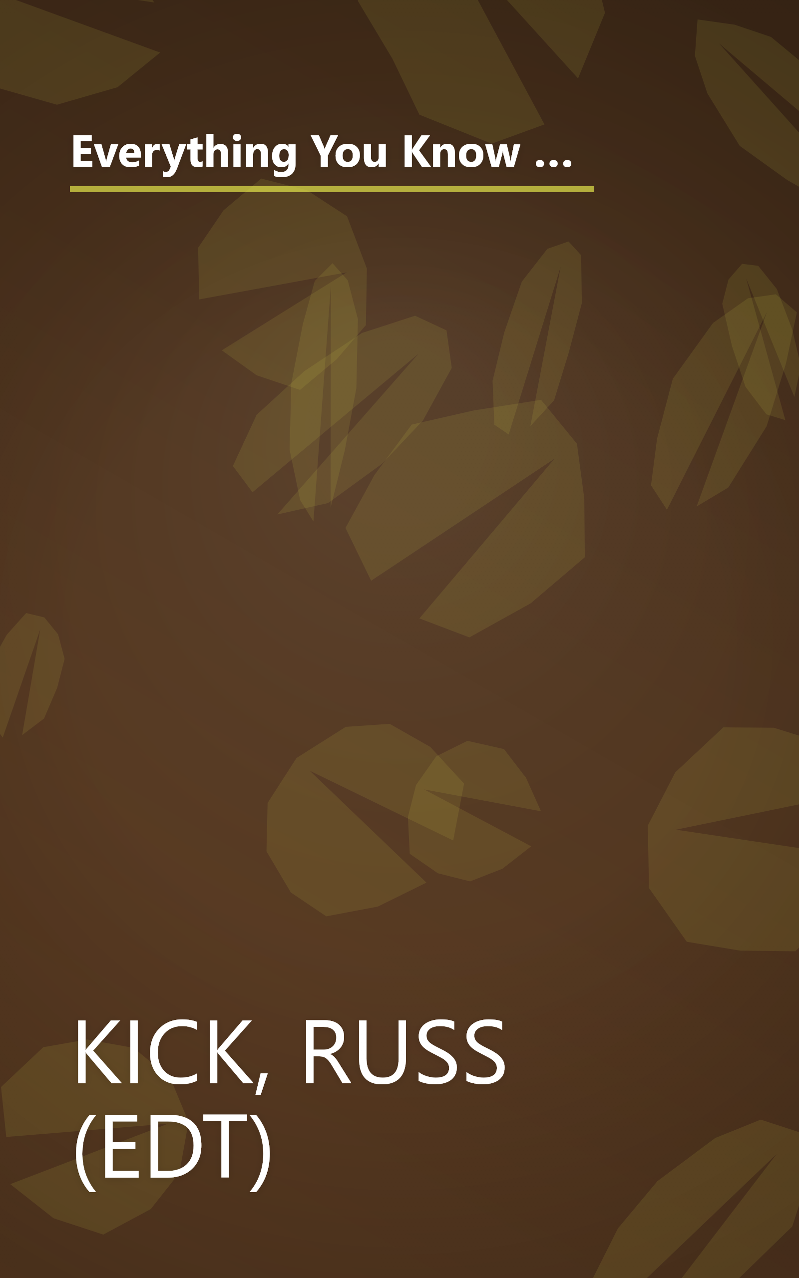 Everything You Know About Sex Is Wrong: The Disinformation Guide to the Extremes of Human Sexuality (and everything in between) (Disinformation Guides) book cover