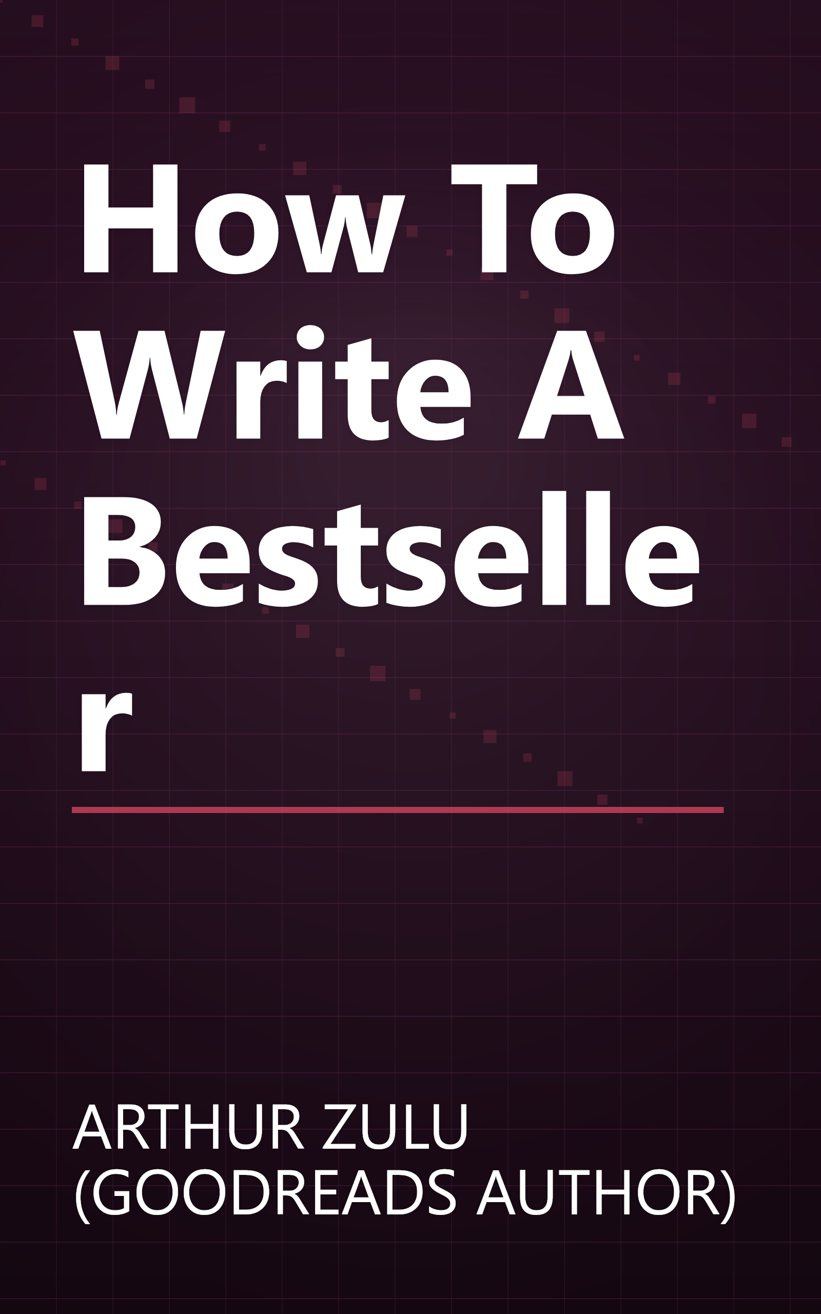How To Write A Bestseller book cover