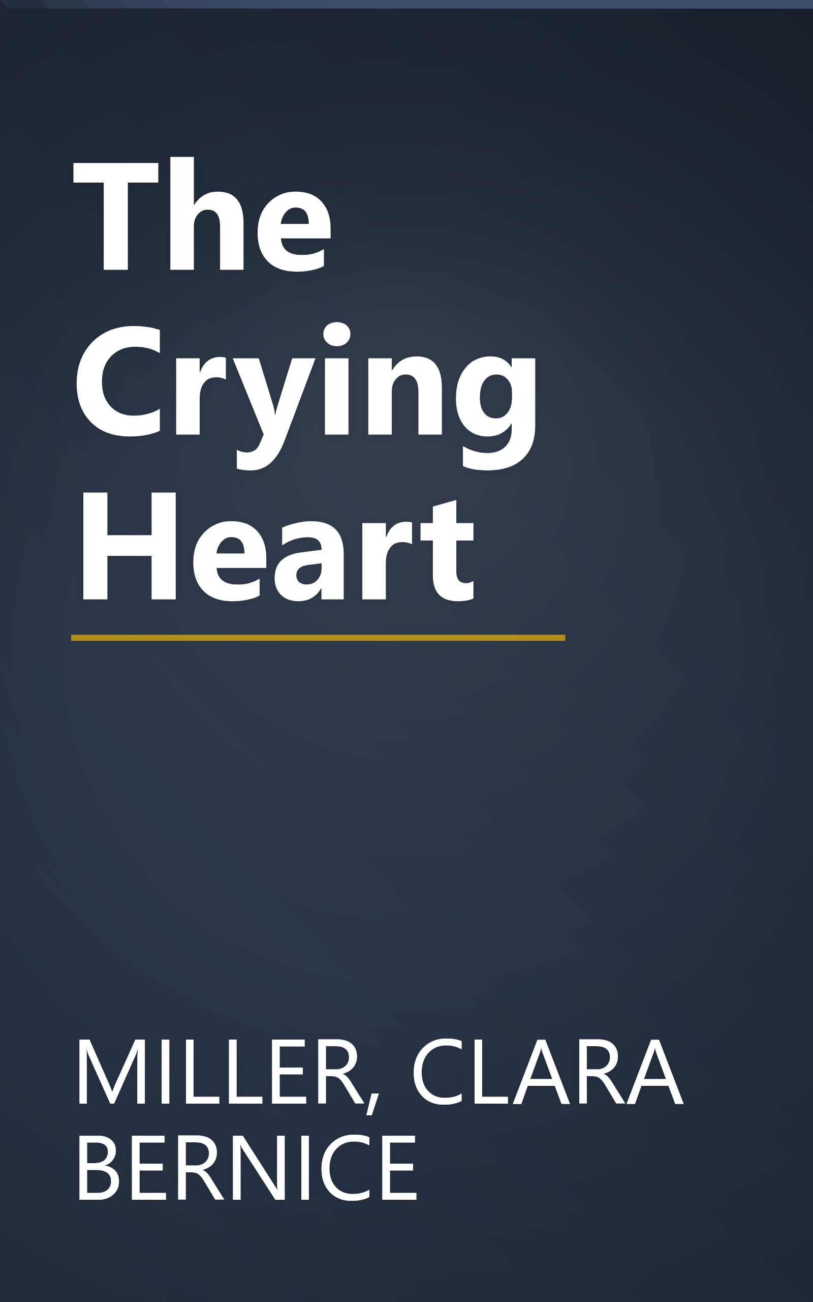 The Crying Heart book cover