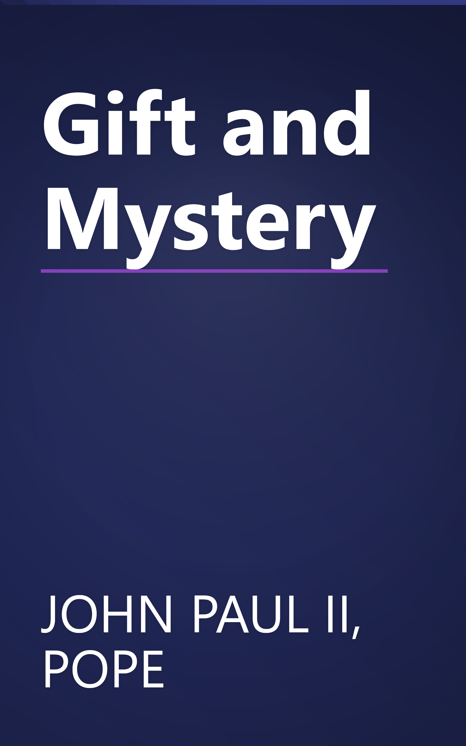 Gift and Mystery book cover