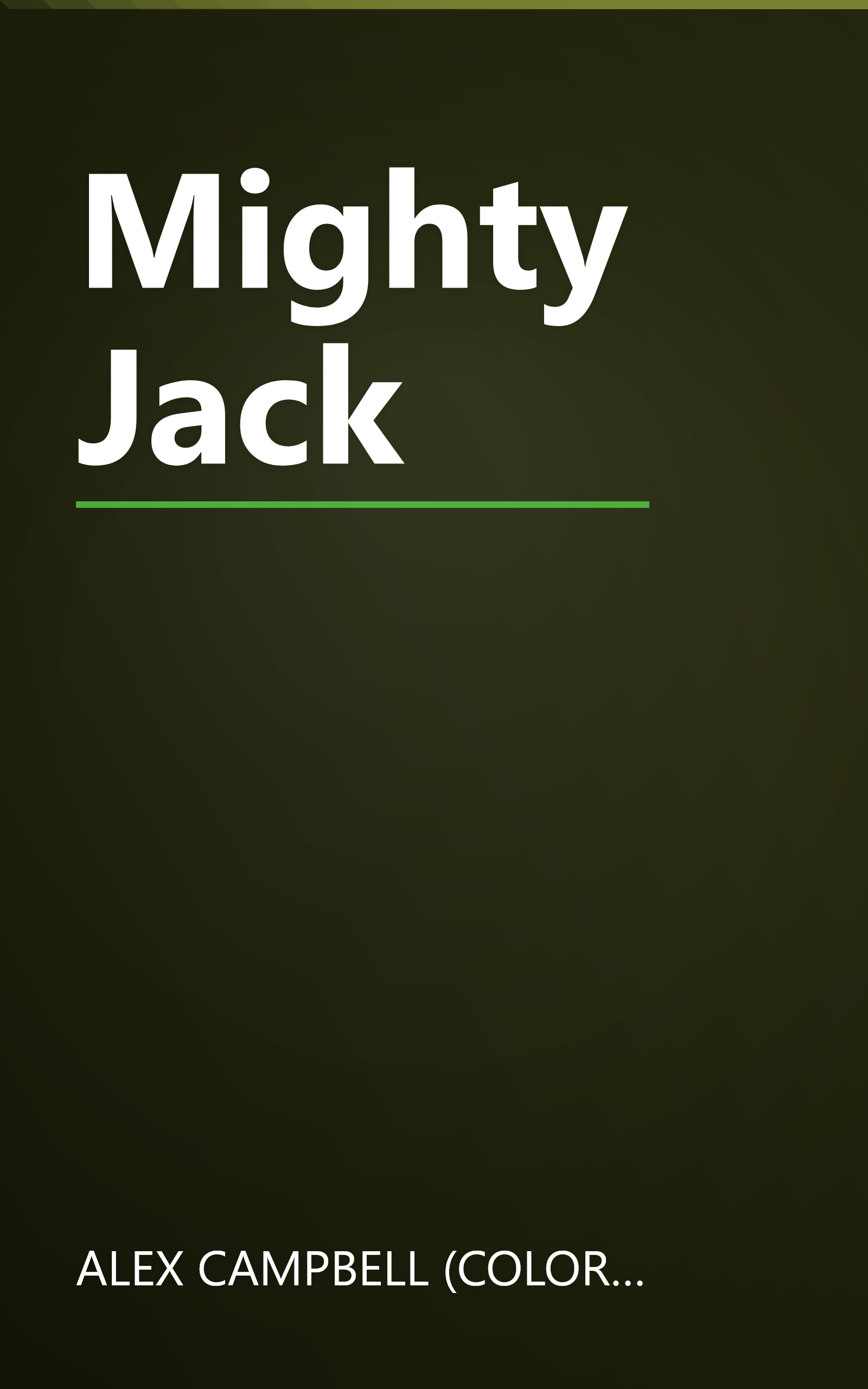 Mighty Jack book cover