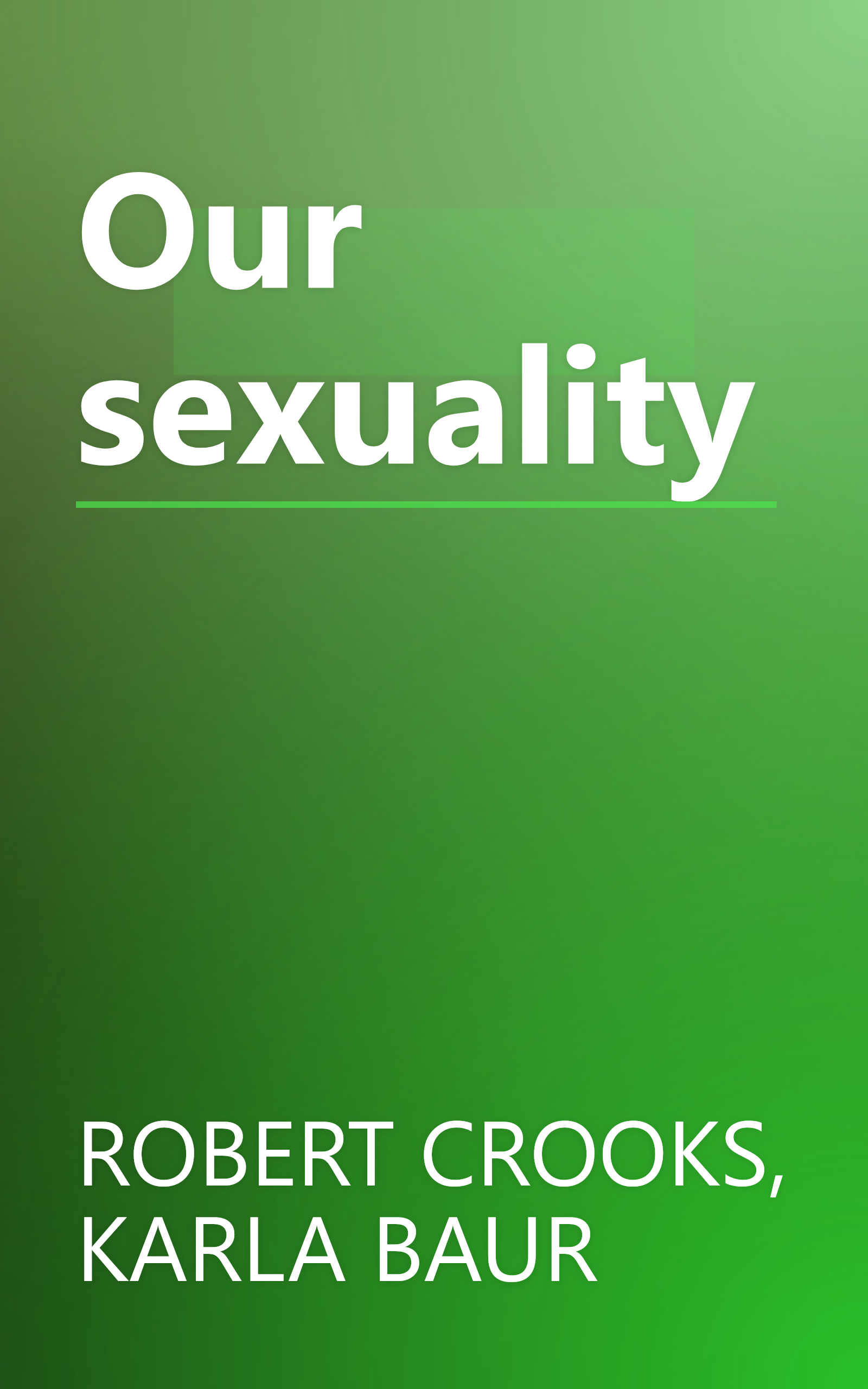 Our sexuality book cover