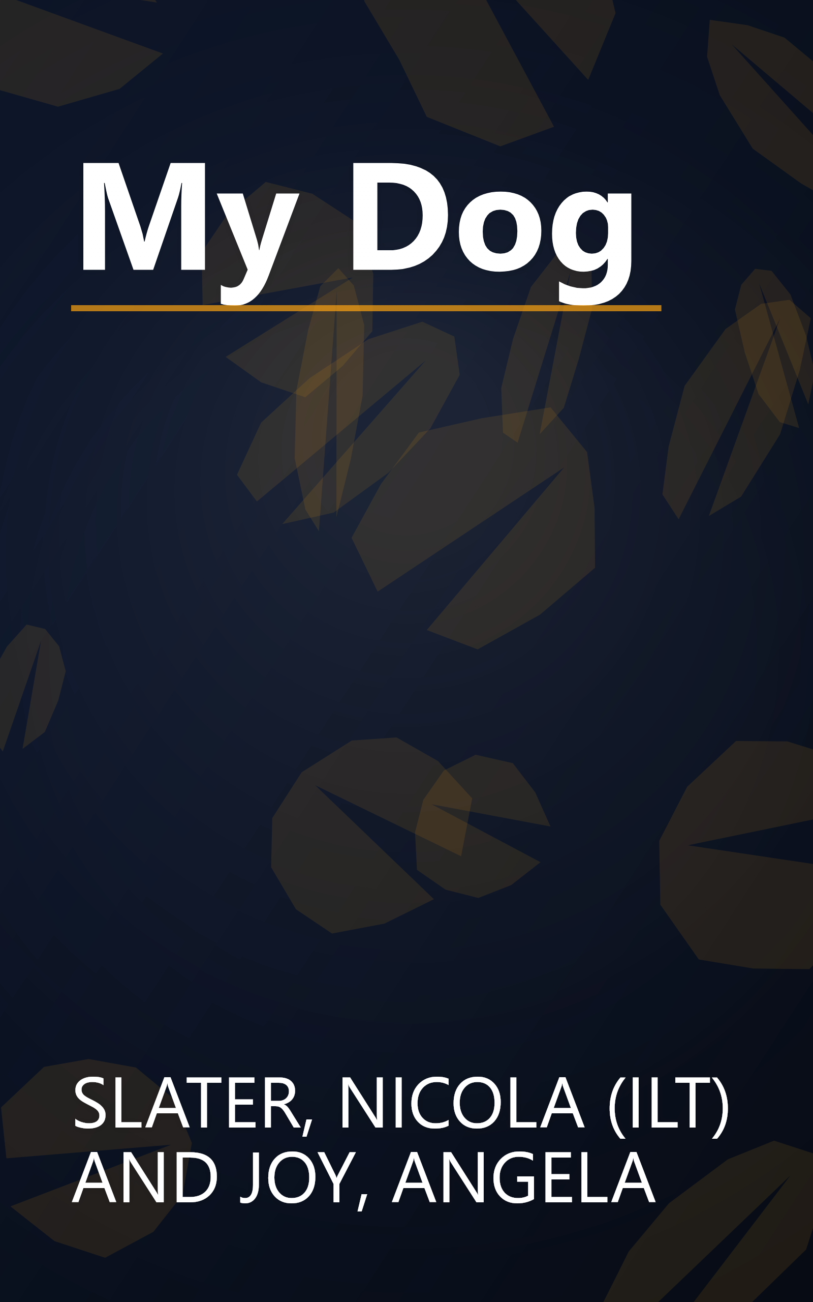 My Dog book cover