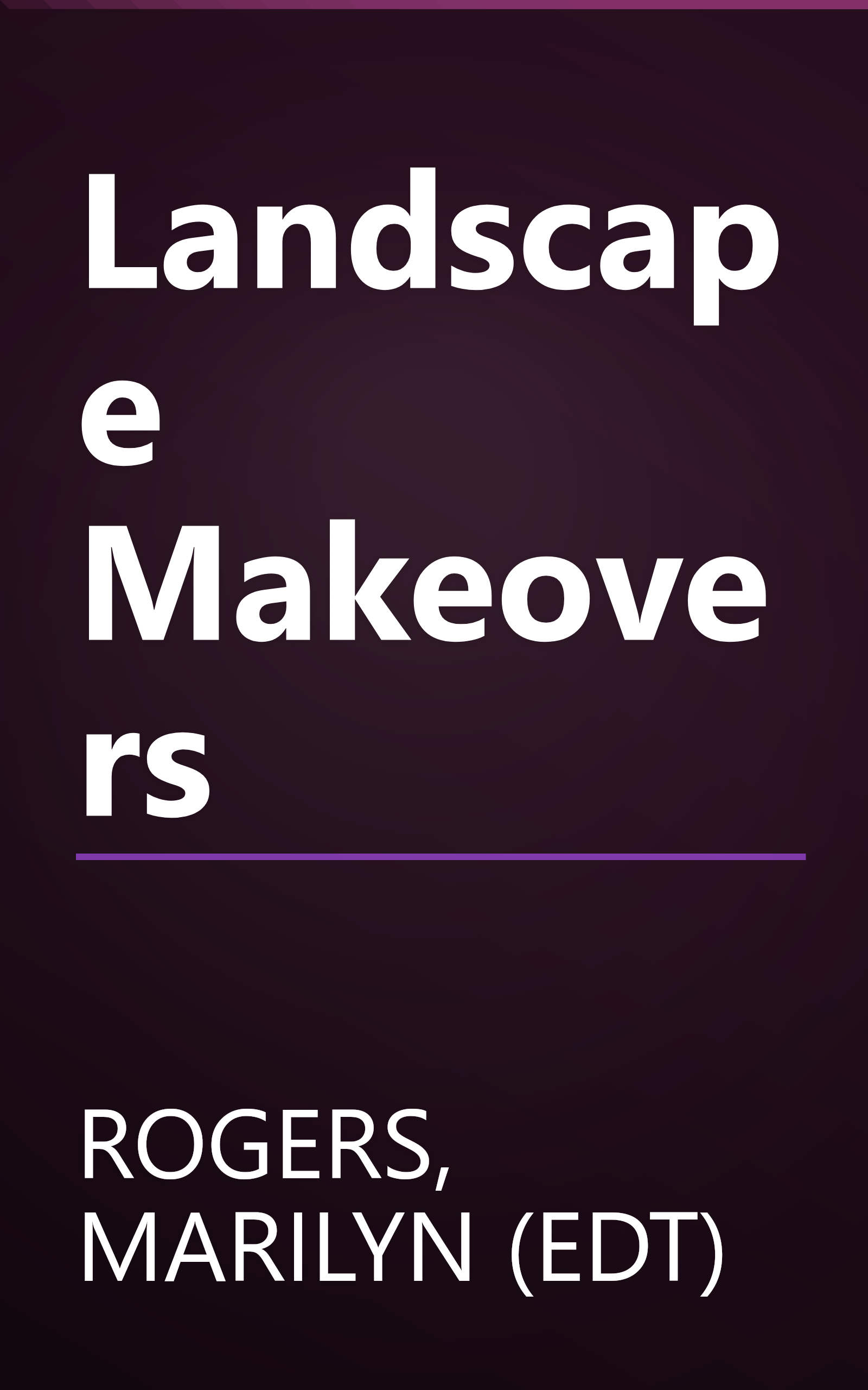 Landscape Makeovers book cover